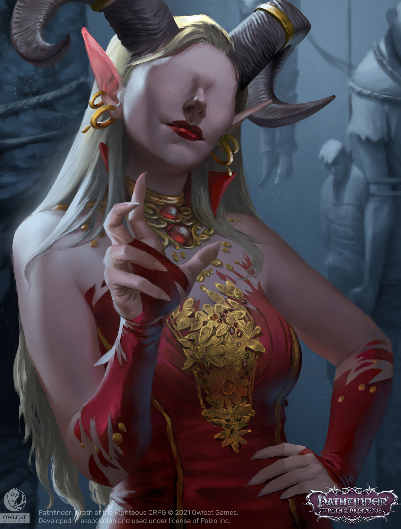 Elena Kononenko - Pathfinder: Wrath of the Righteous. Portraits