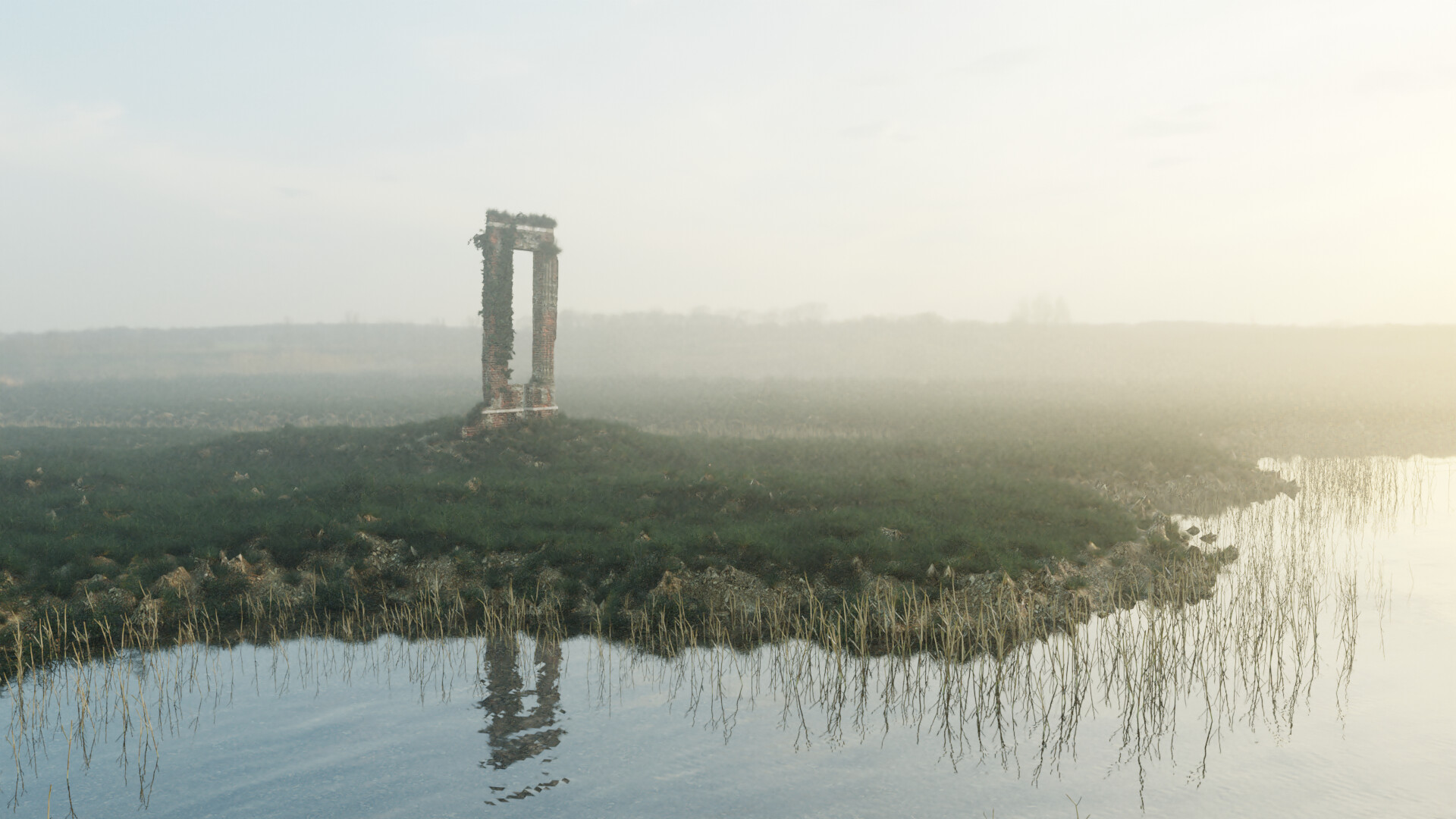 ArtStation - Medieval ruins