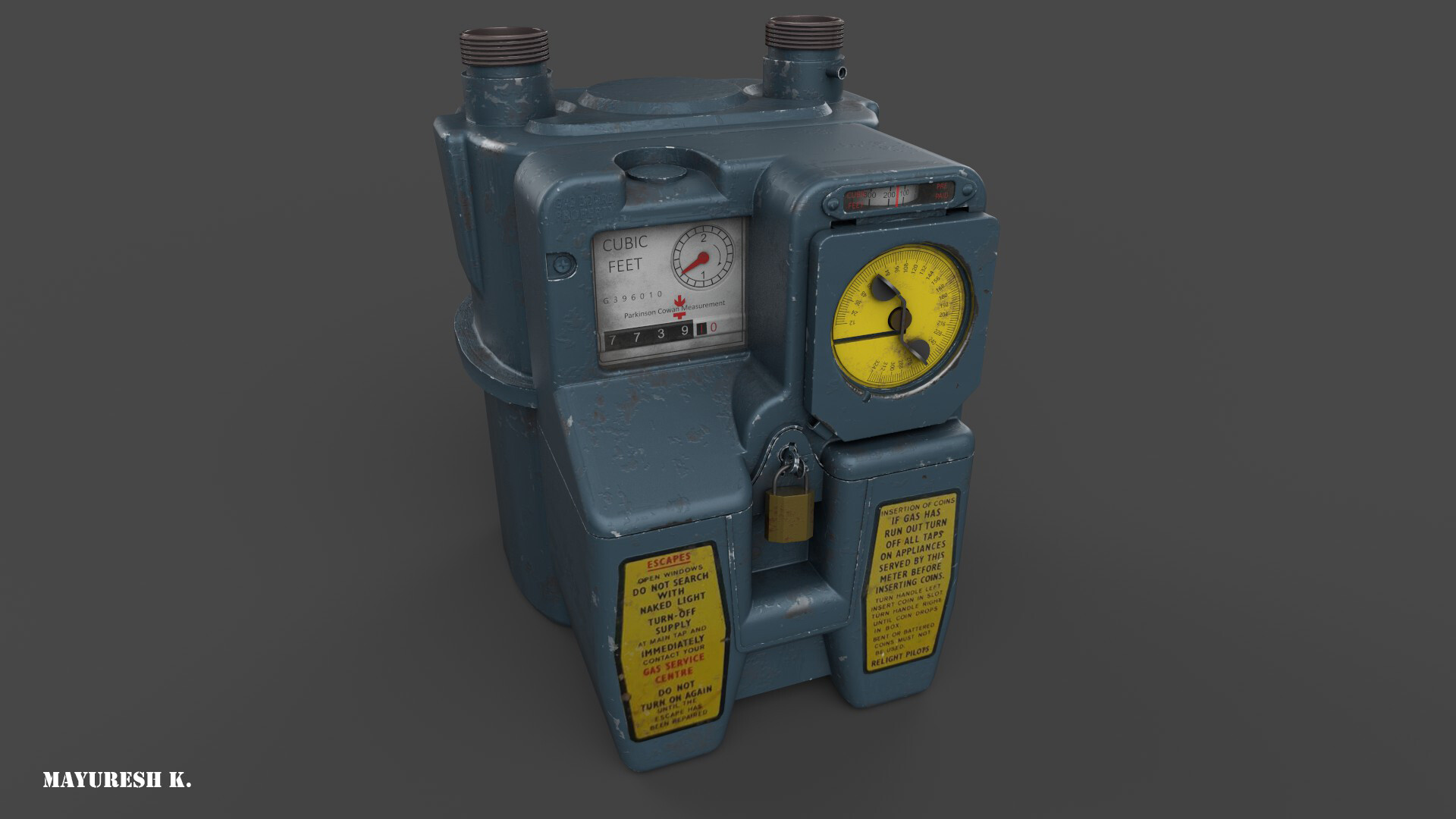 ArtStation - Gas Meter