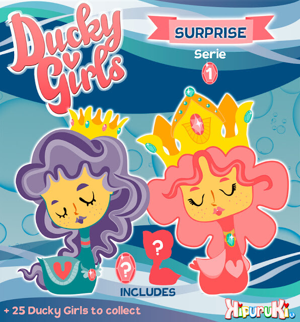 ArtStation - DUCKY GIRLS Character design for toys