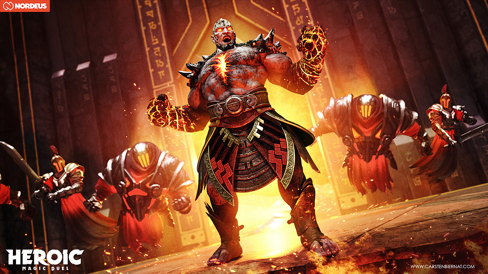 ArtStation - “Heroic-Magic Duel”-Vis Dev Art Direction