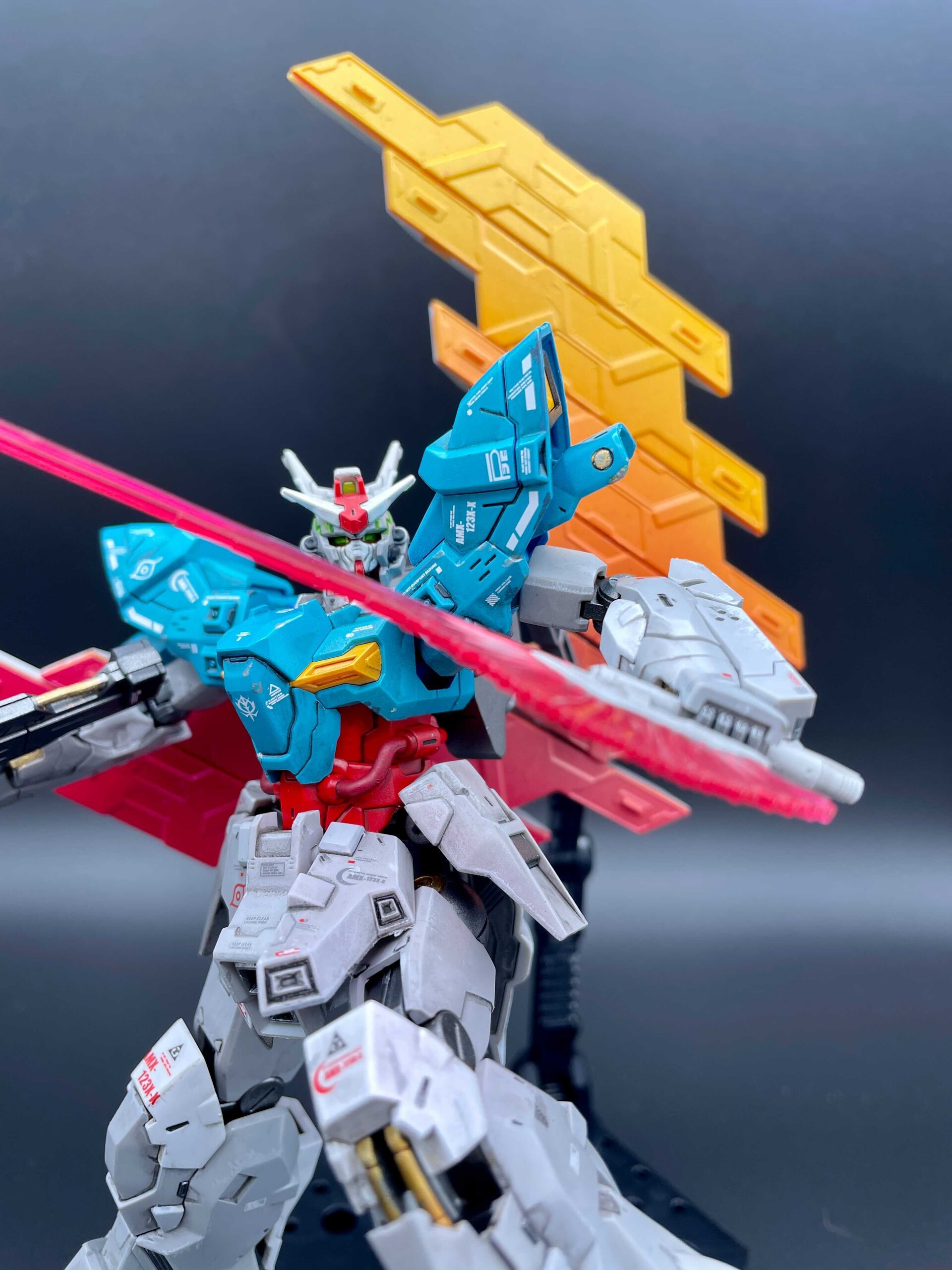 ArtStation - AMS-123X-X Moon Gundam