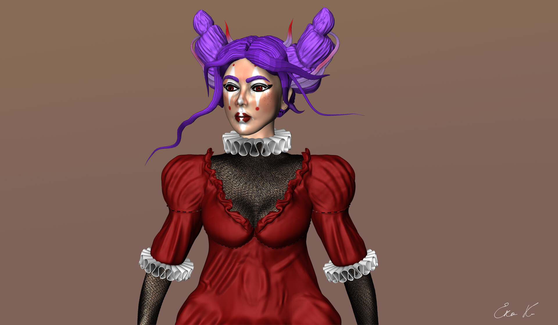 ArtStation - Arlekin Girl