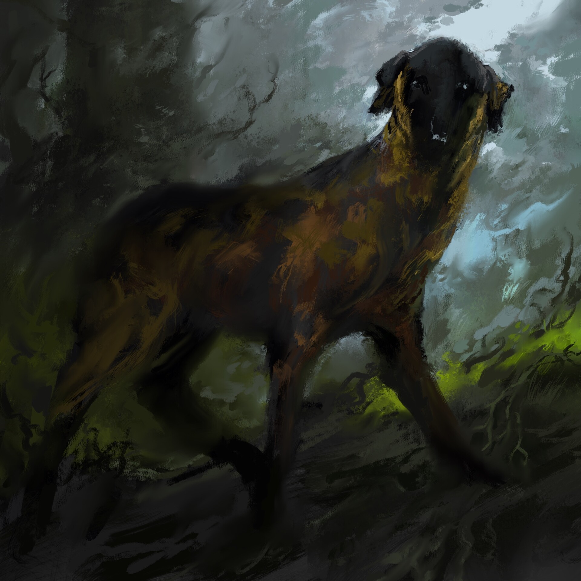 ArtStation - Wild Dog