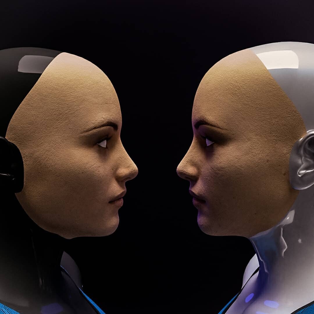 ArtStation - Face 2 Face 😊😊