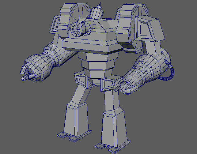 ArtStation - Slink's Creations - Mech #1 Asset