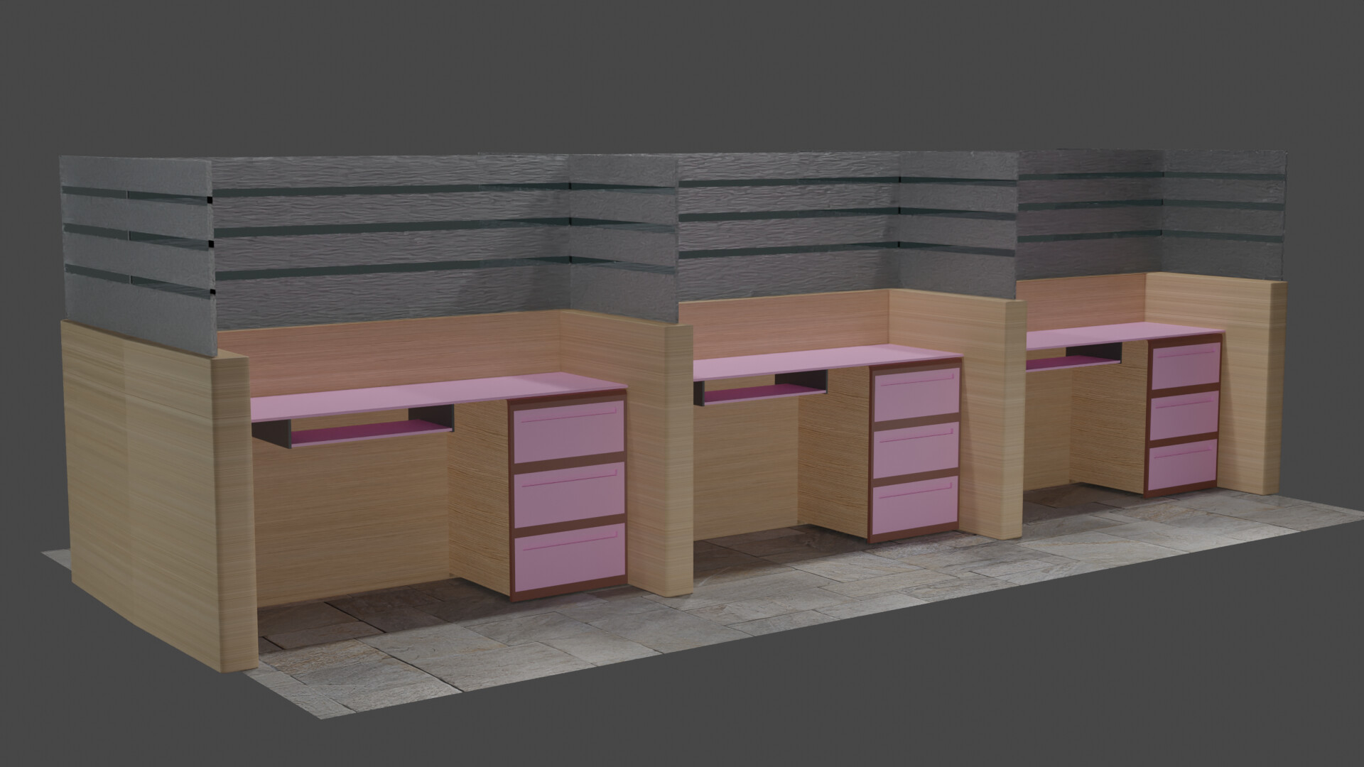 ArtStation - Cubical Office