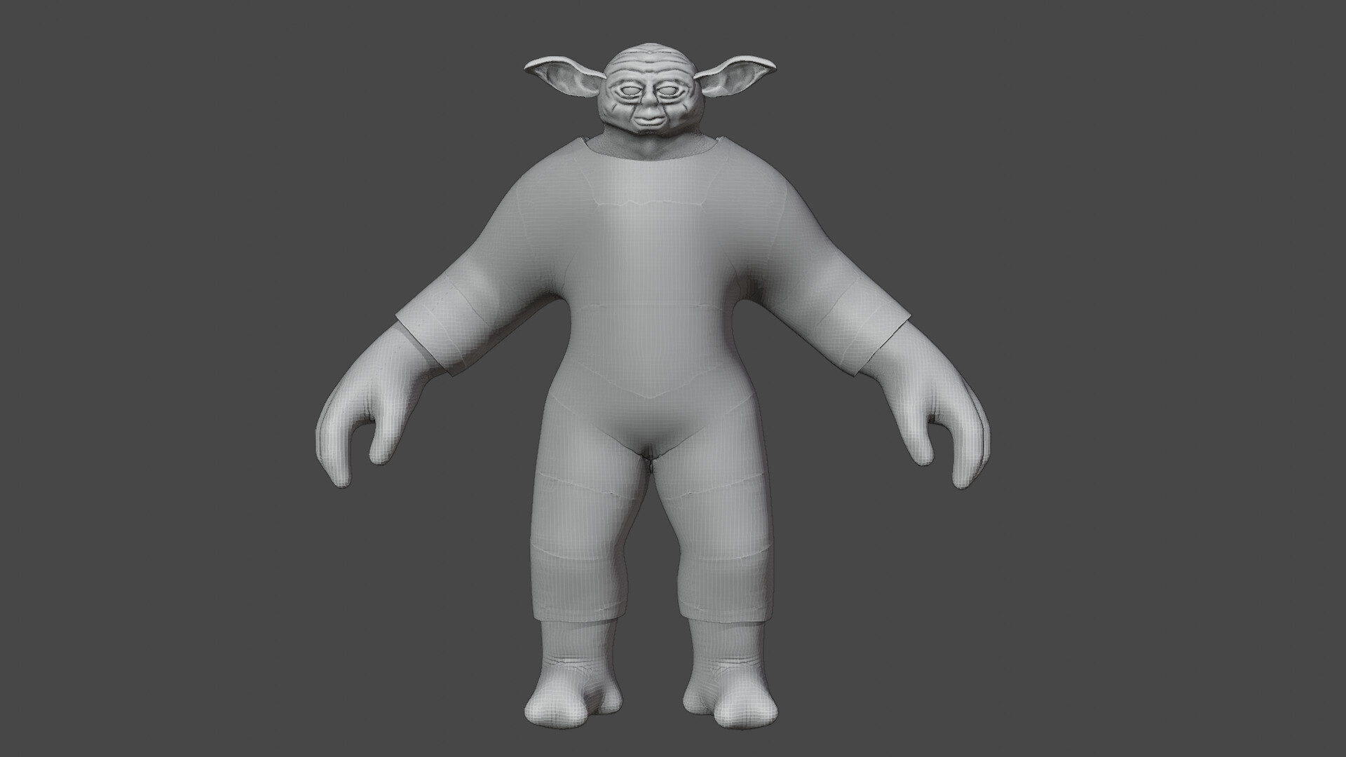 ArtStation - Giant Yoda