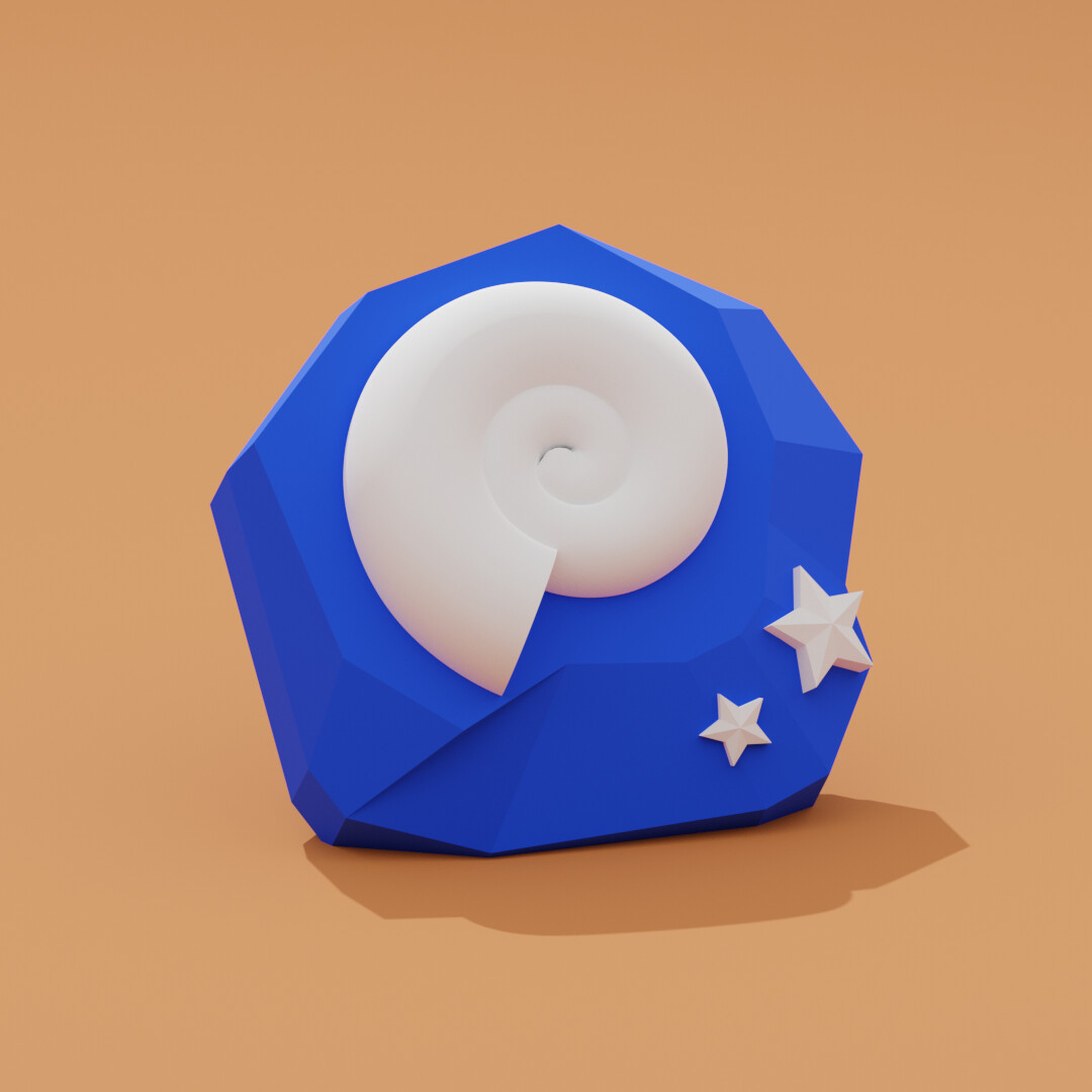 ArtStation - Animal Crossing Fossil