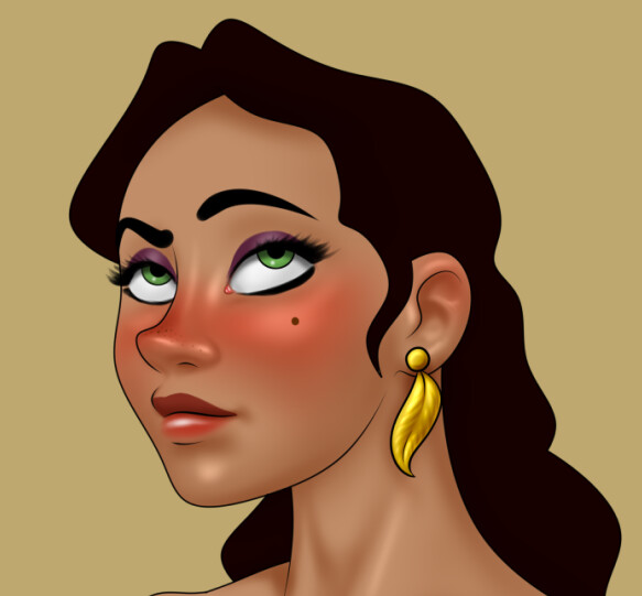 ArtStation - Visual Novel character.