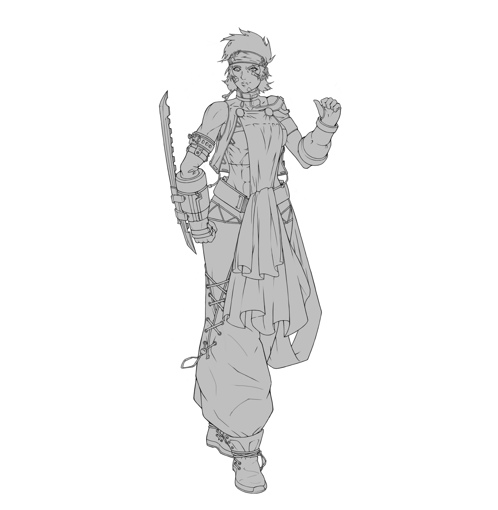 ArtStation - Unrestricted Fighter