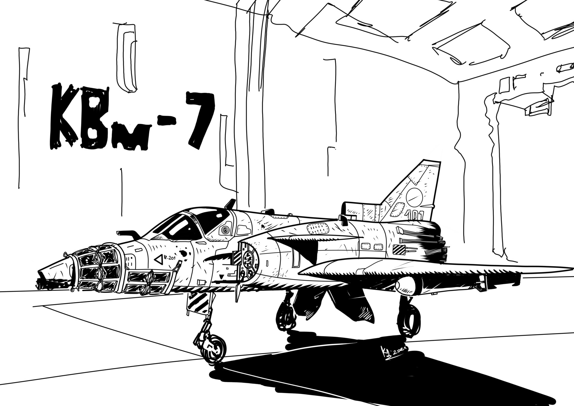ArtStation - Nozhunter - KBm-7