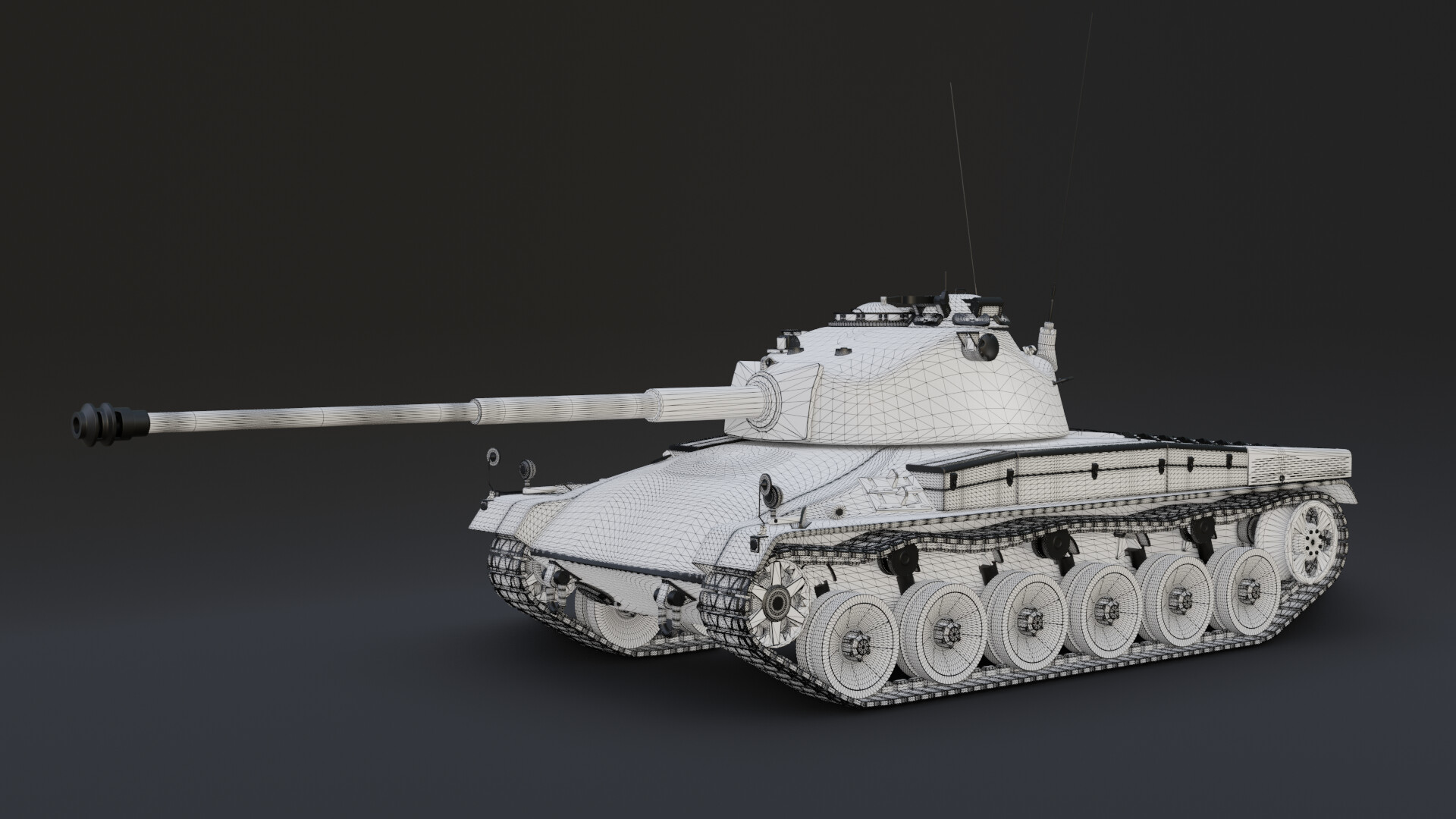 ArtStation - 3D Tank model