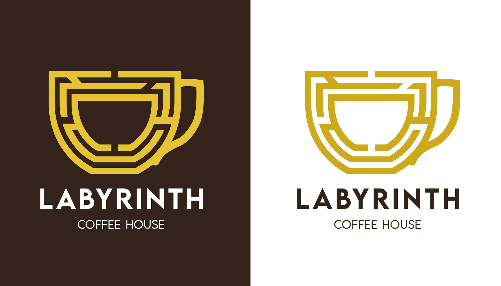 Jeff Portillo - Labyrinth Coffee House Logo Redesign