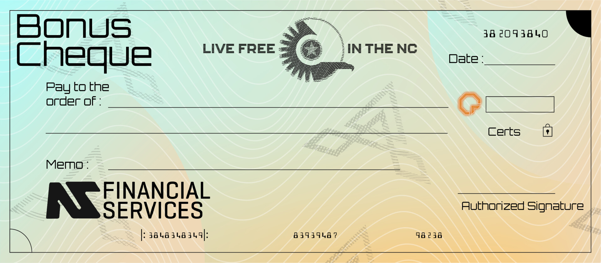 Cancelled Check Icici