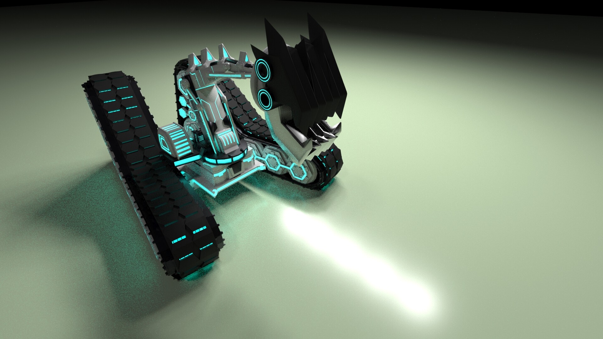 ArtStation - Infinitrack Drag Shovel