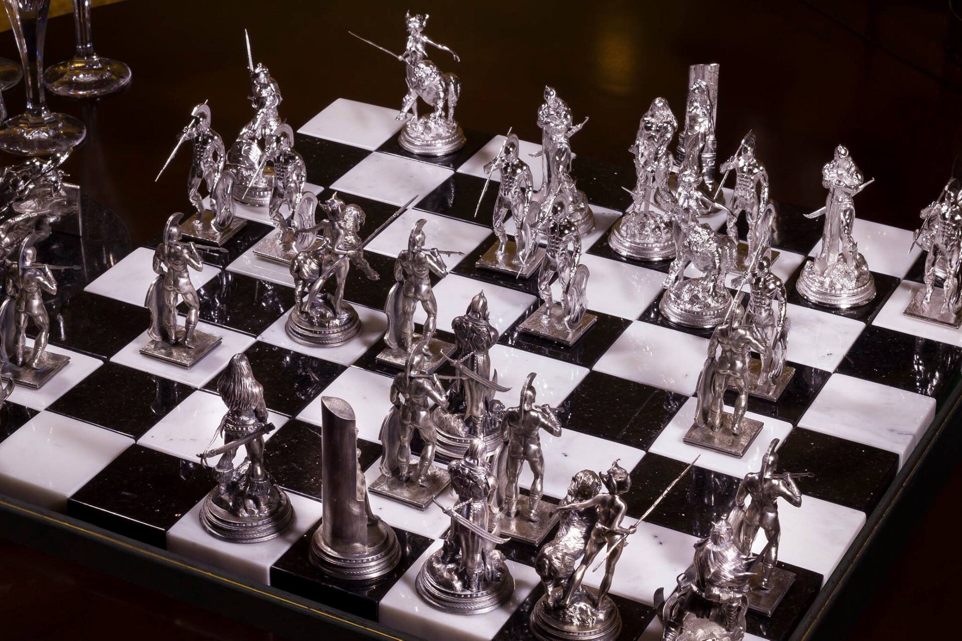 -Frazetta Chess Set- by Caleb Nefzen — ProUser.Me