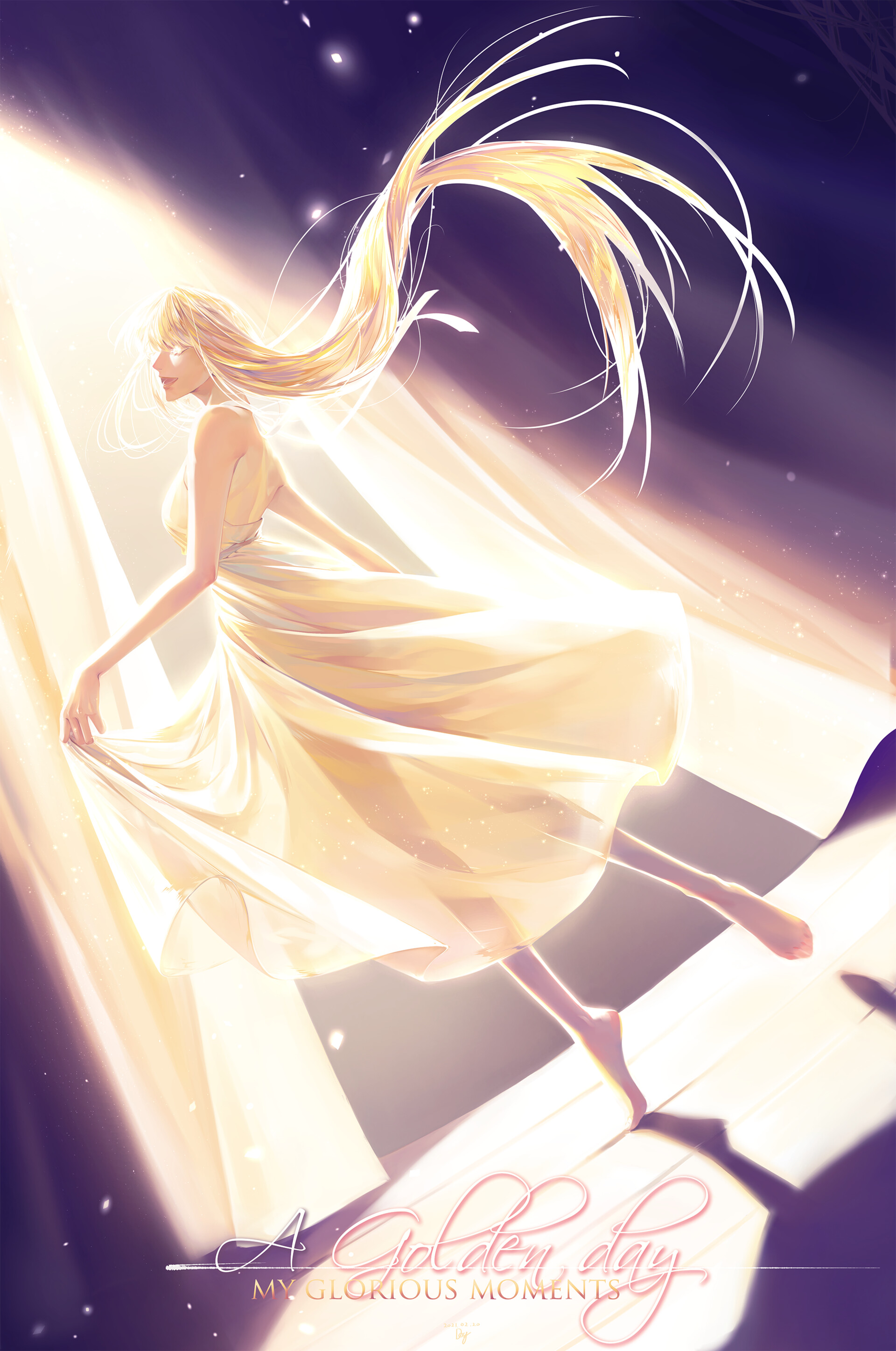 ArtStation - A Golden day