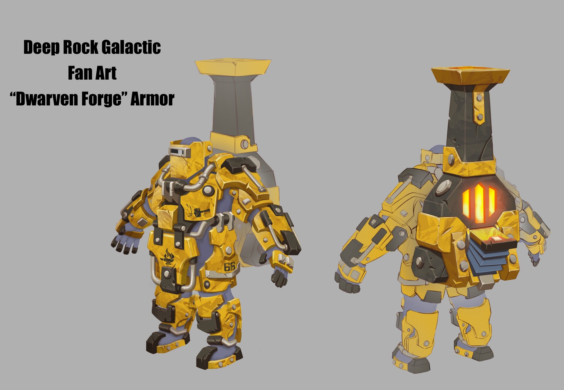 ArtStation - Deep Rock Galactic Fan Art