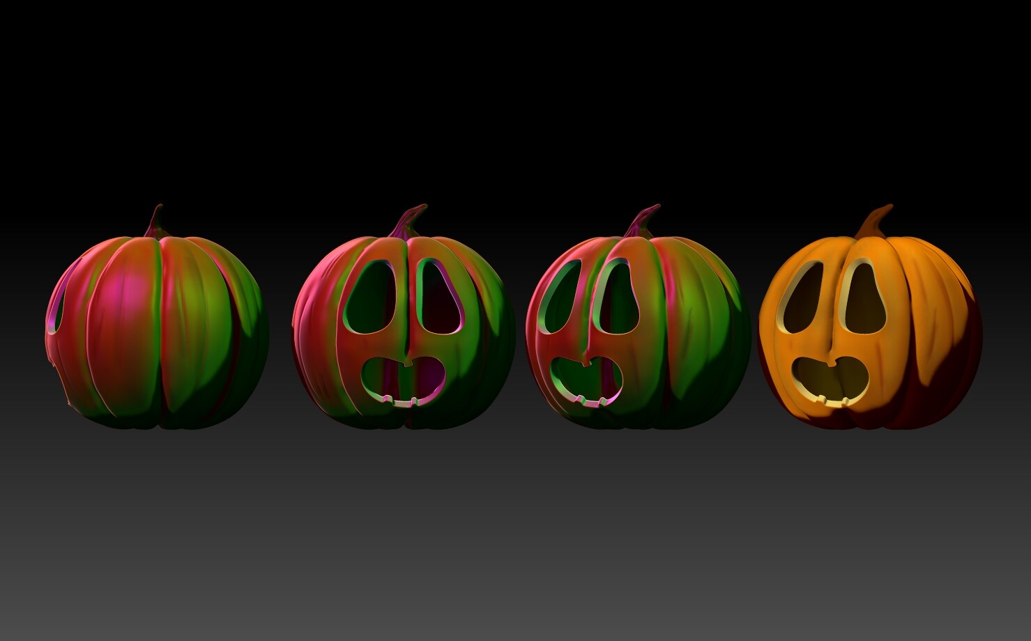 ArtStation - Pumpkin Model