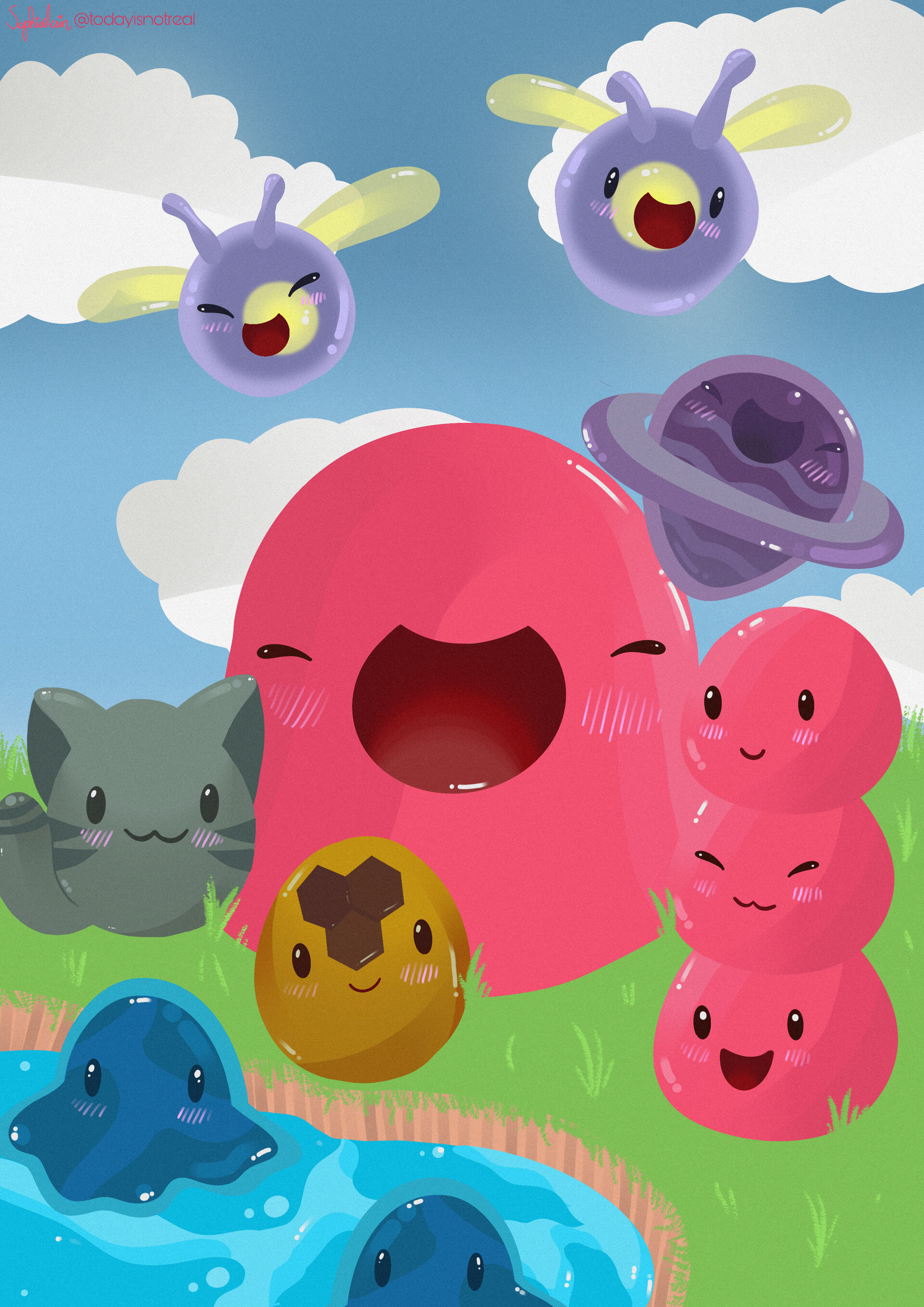 ArtStation - Slime Rancher Fan Art