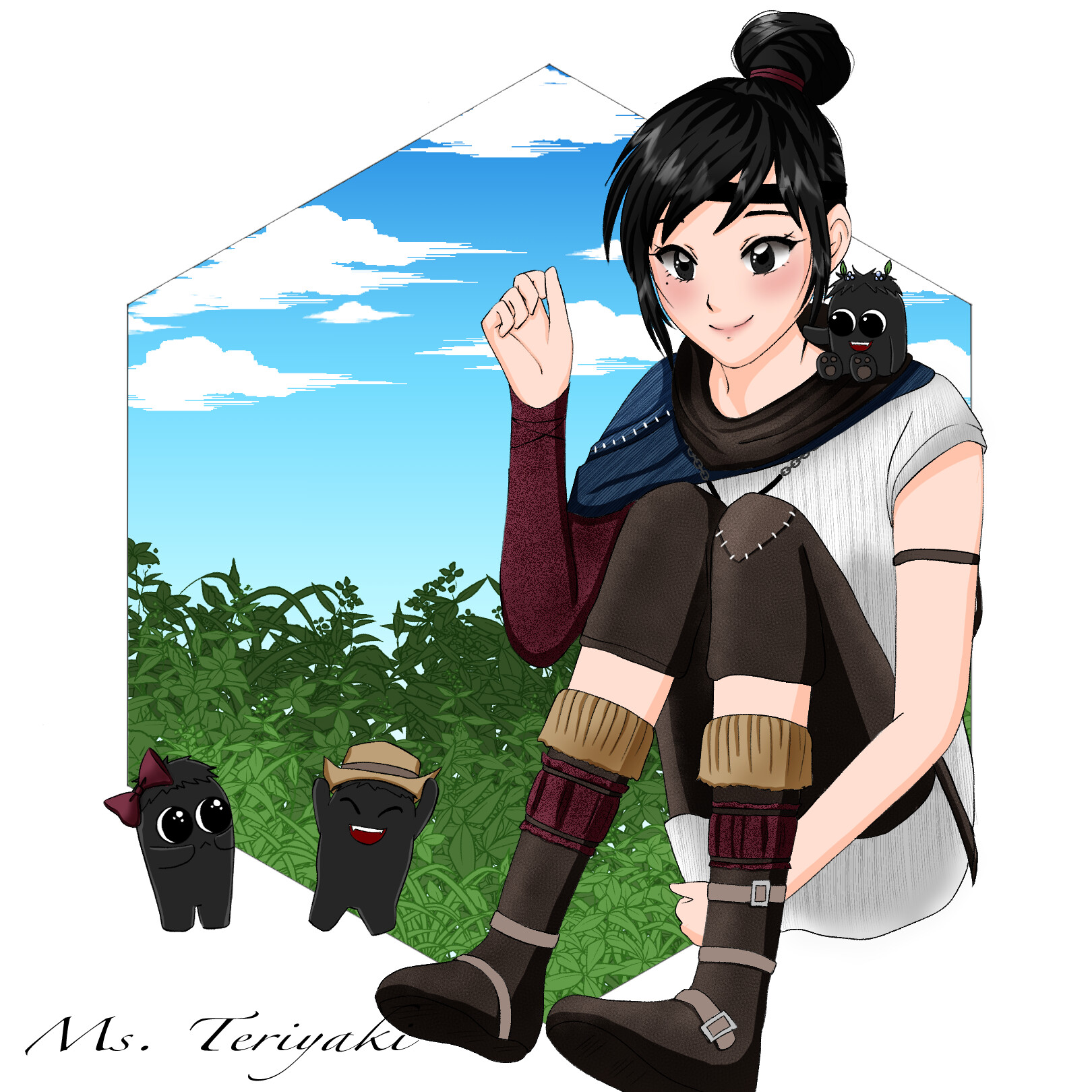 ArtStation - Kena : Bridge of Spirit Fan Art