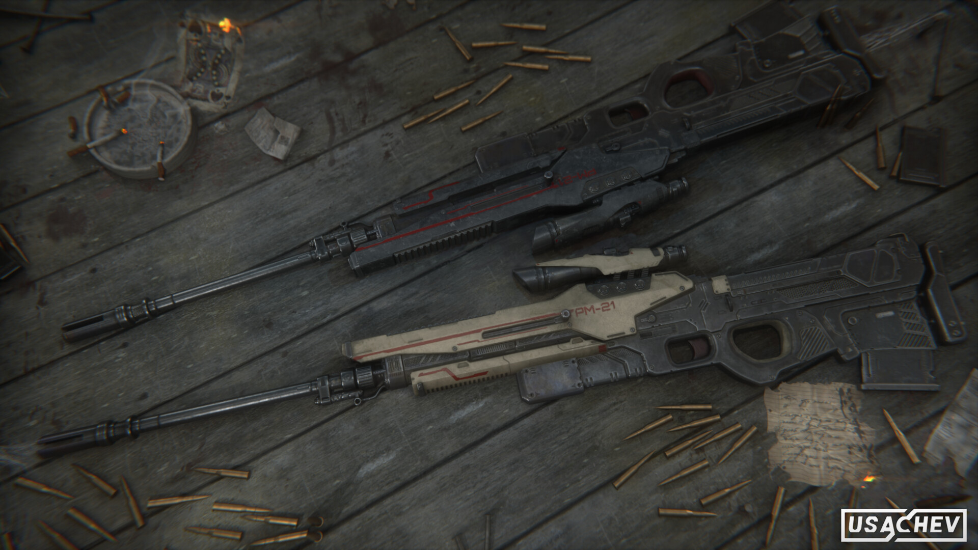 ArtStation - PM-21 Shiper Rifle (Game-ready)