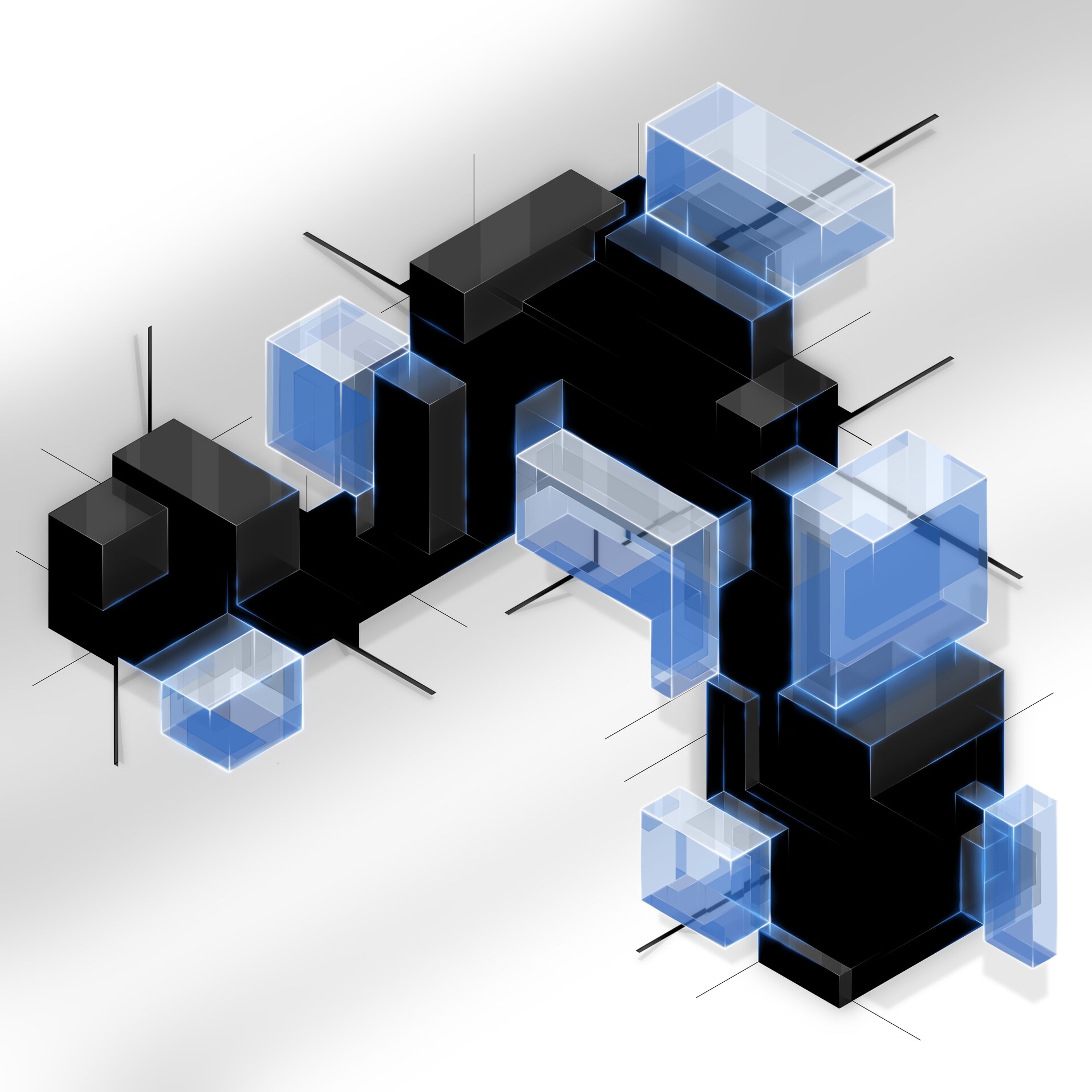 ArtStation - Blocky cubes