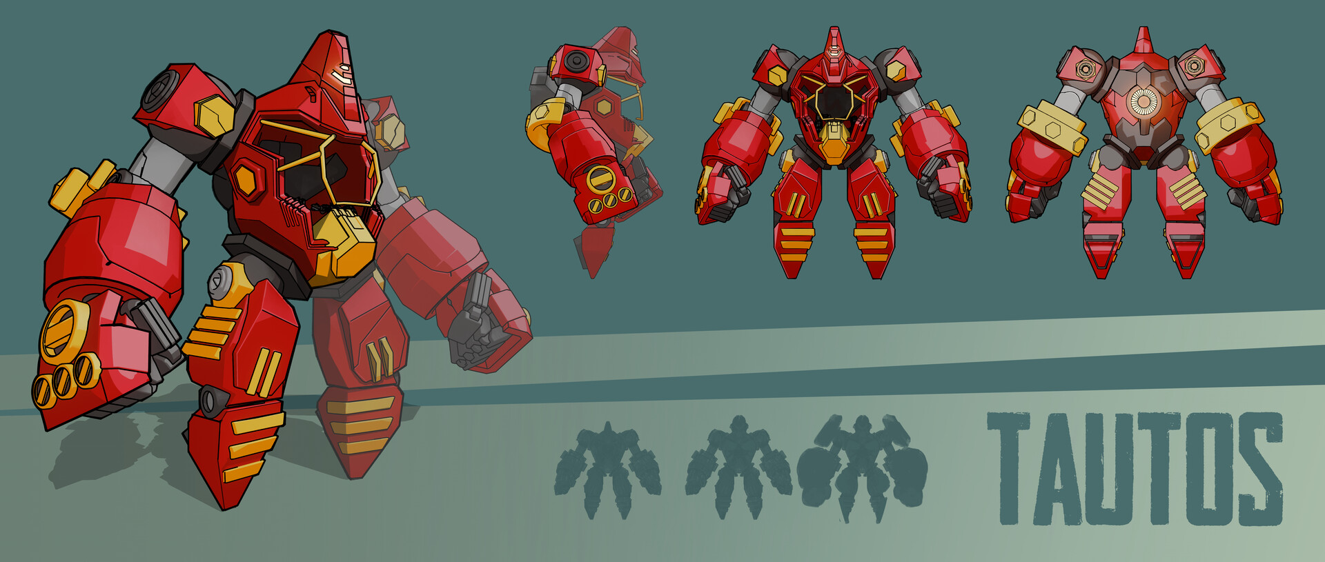 ArtStation - TAUTOS Mecha Design