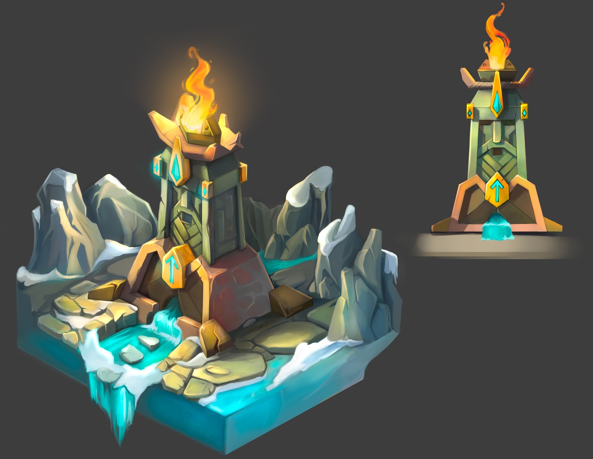 Fungi Studio - Dwarf totem