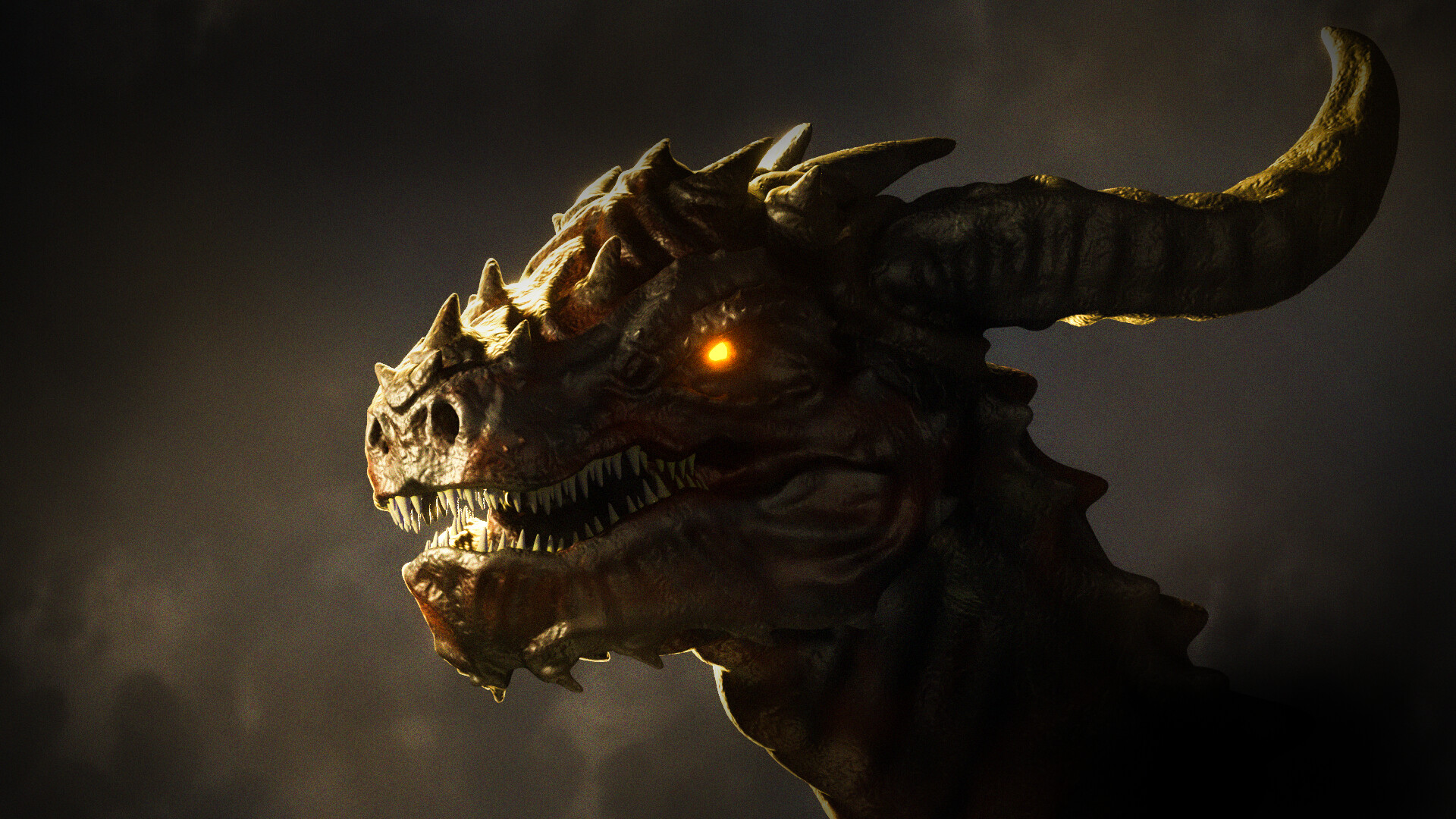 ArtStation - Fantasy - Red Dragon