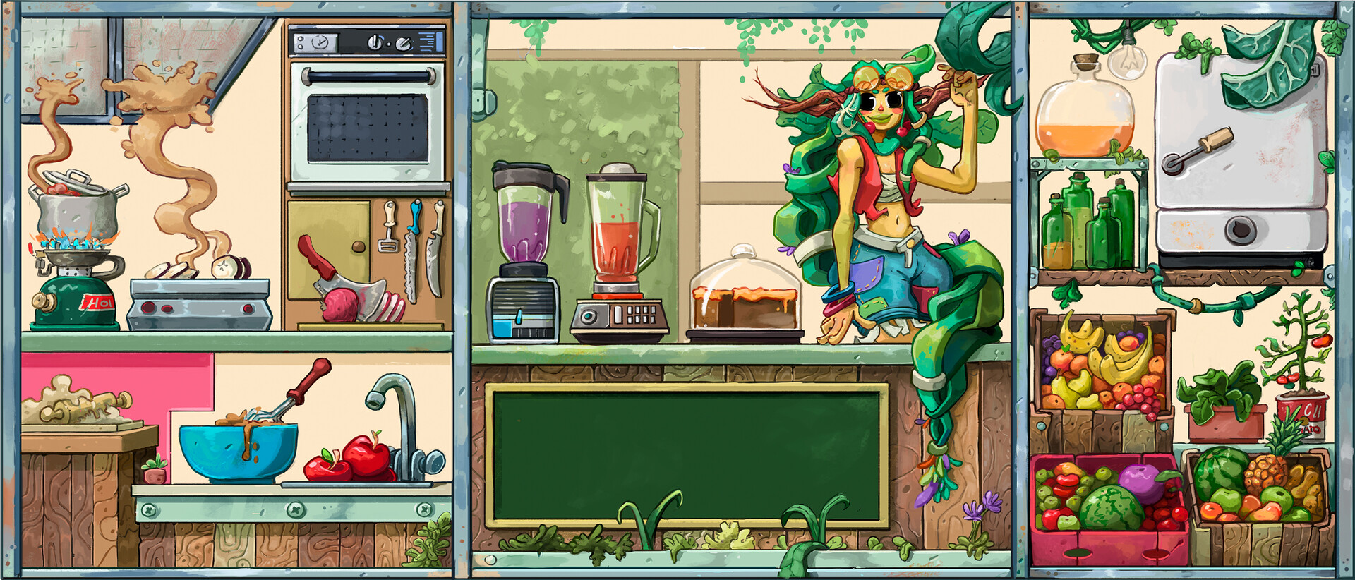 ArtStation - Sati Boardgame