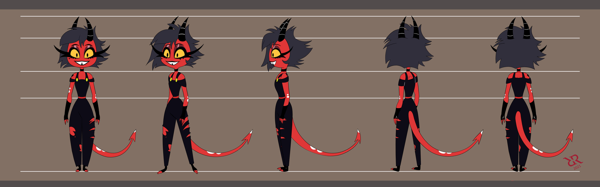 Helluva Boss Character Sheet Millie