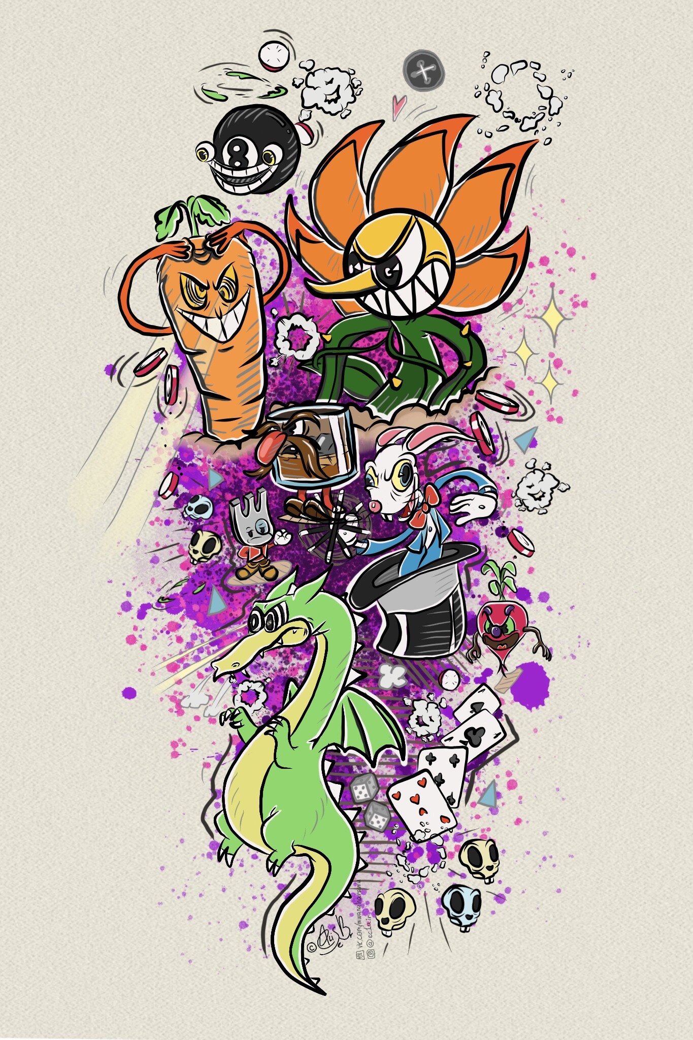 ArtStation - cuphead