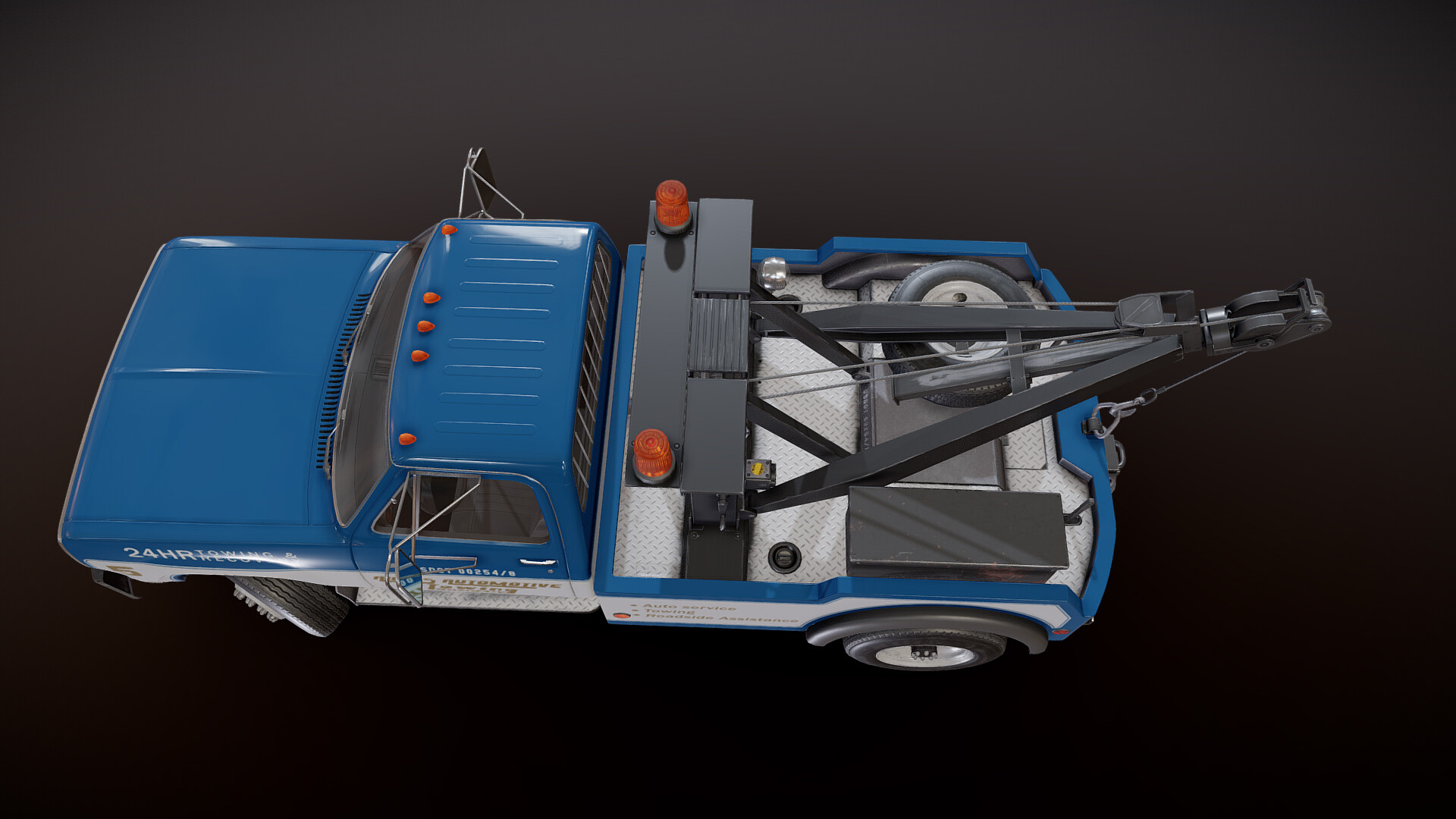 Veaceslav Condraciuc - 1978 Dodge wrecker tow truck