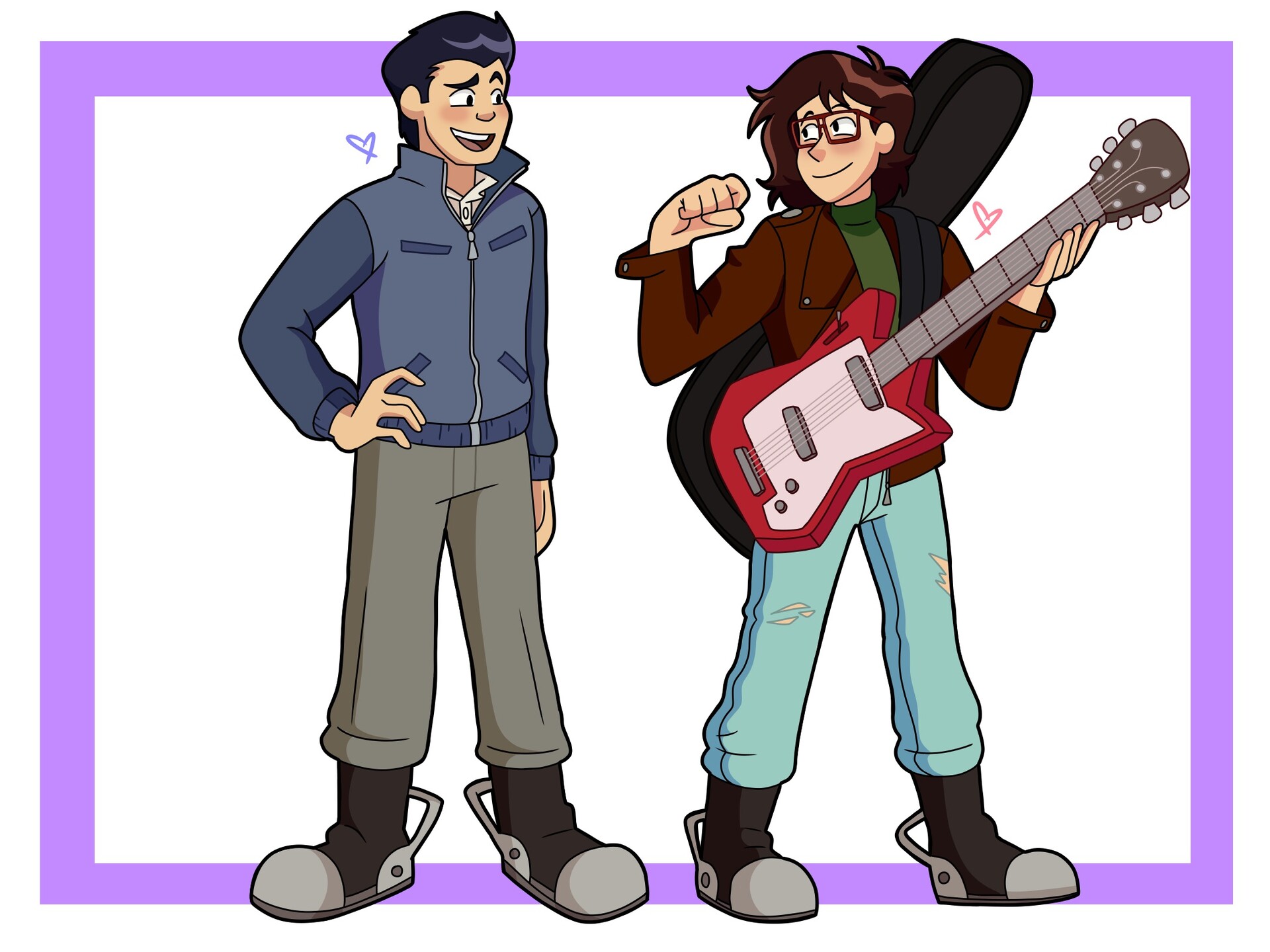 ArtStation - Infinity Book 4 Ryan and Min-Gi