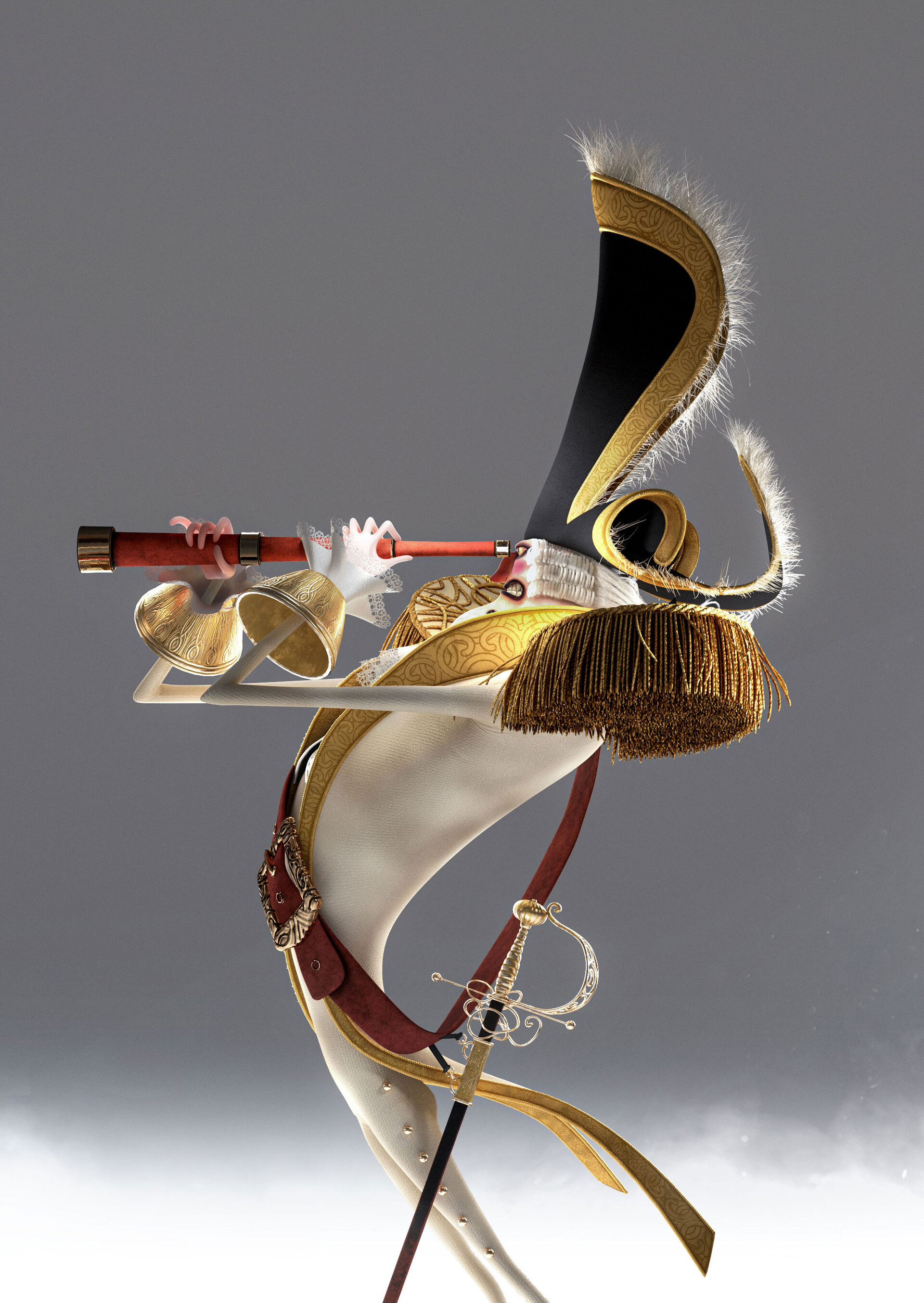 ArtStation - "The Commander" from Balbuzar