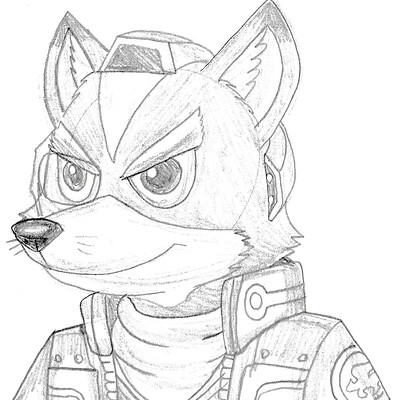 fox super smash bros coloring pages