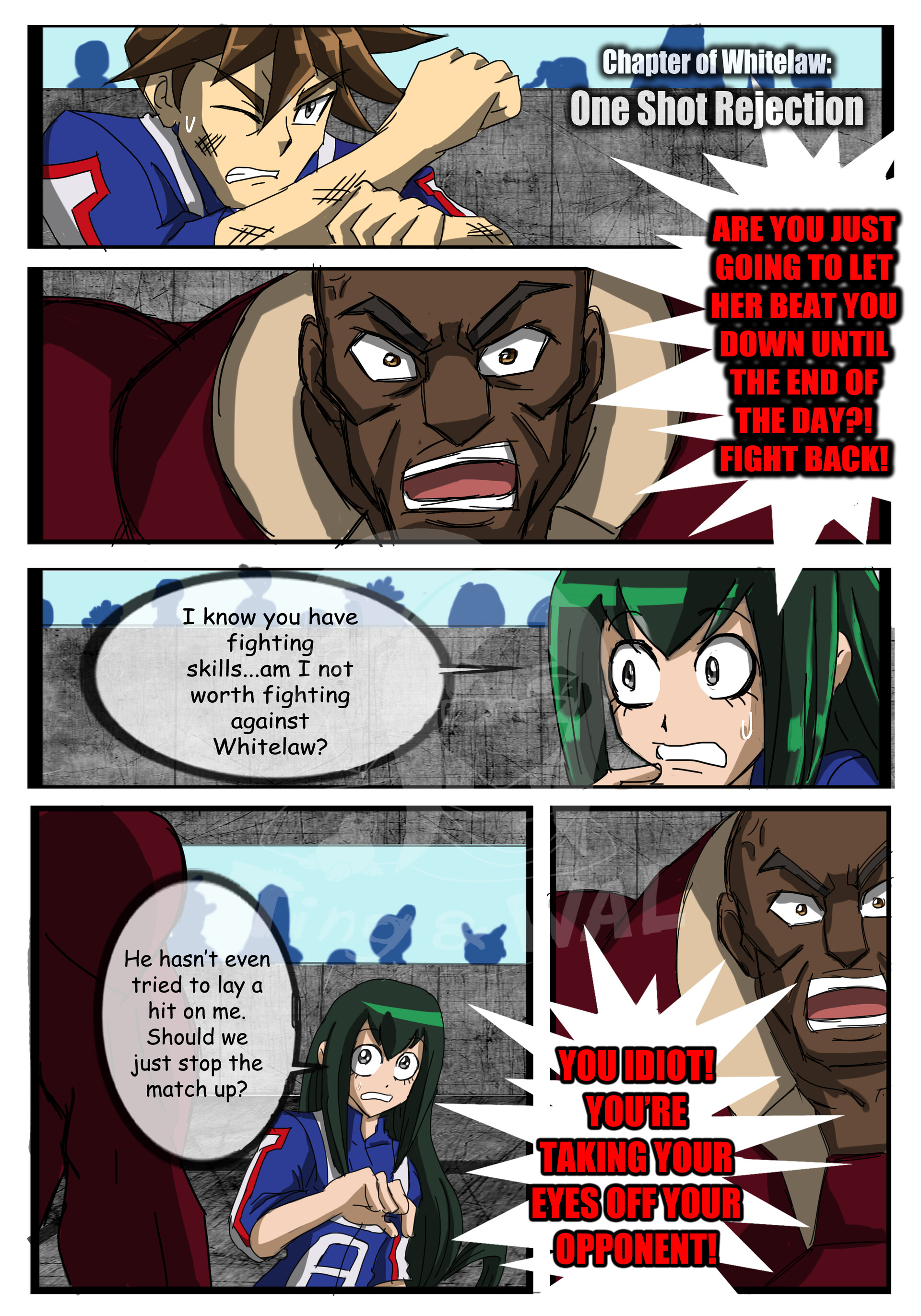 ArtStation - Whitelaw Chapter - One Shot Rejection (MASSIVE Crossover)