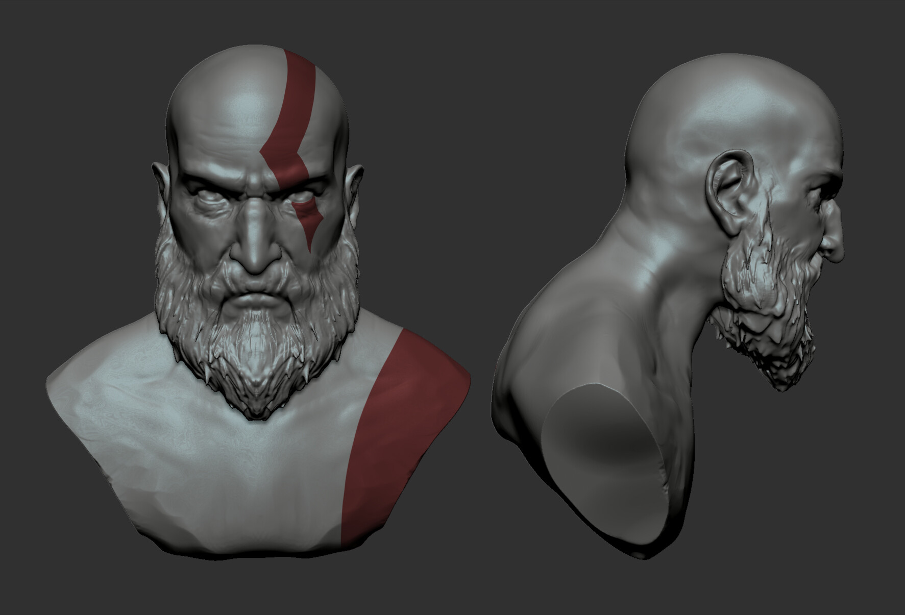 ArtStation - 2020/03/13 Kratos