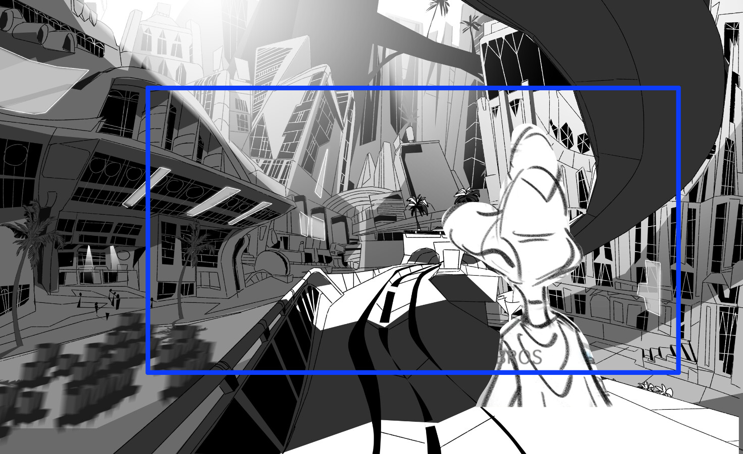 ArtStation - Space Jam Legacy- Style design studies .Property of Warner ...