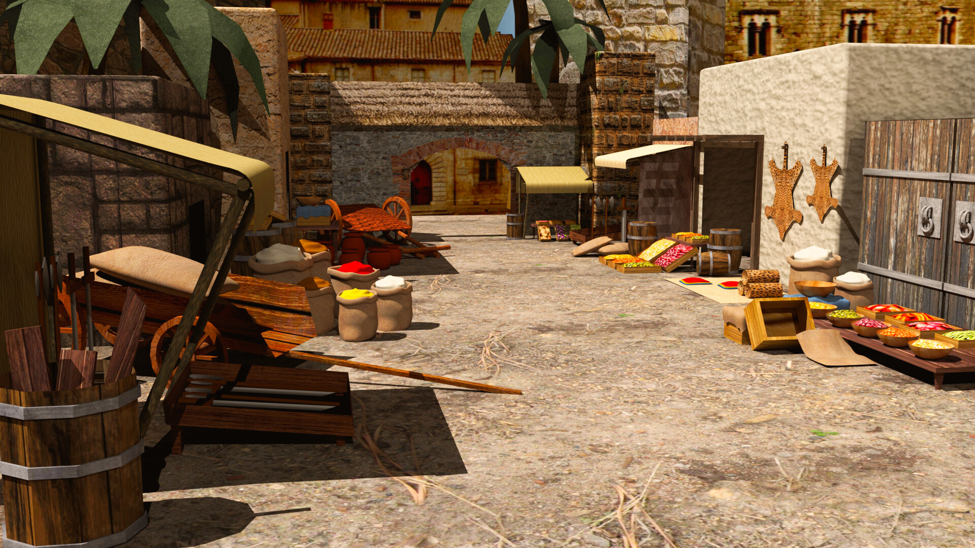 ArtStation - Market Set