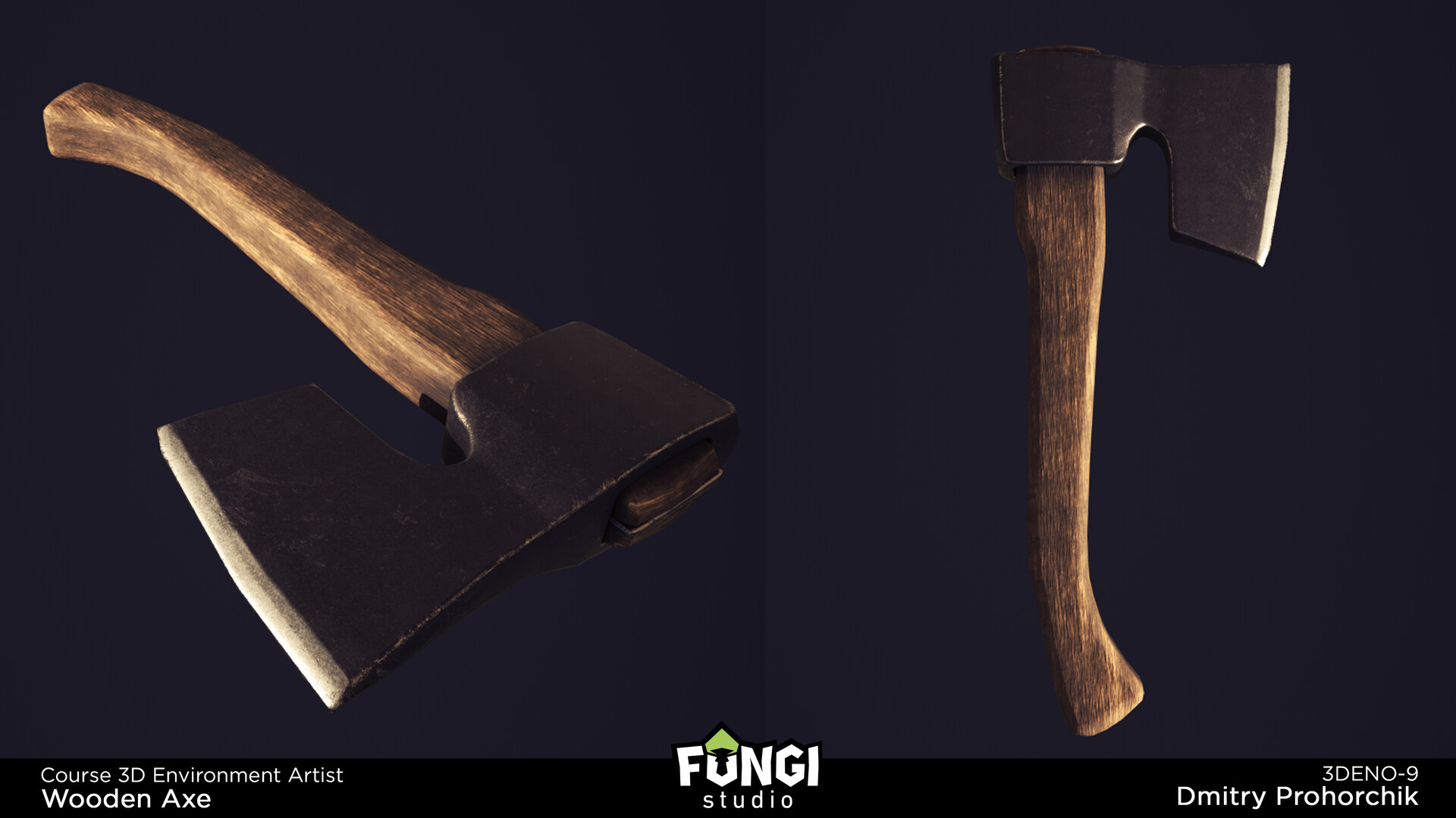 ArtStation - Wooden Axe