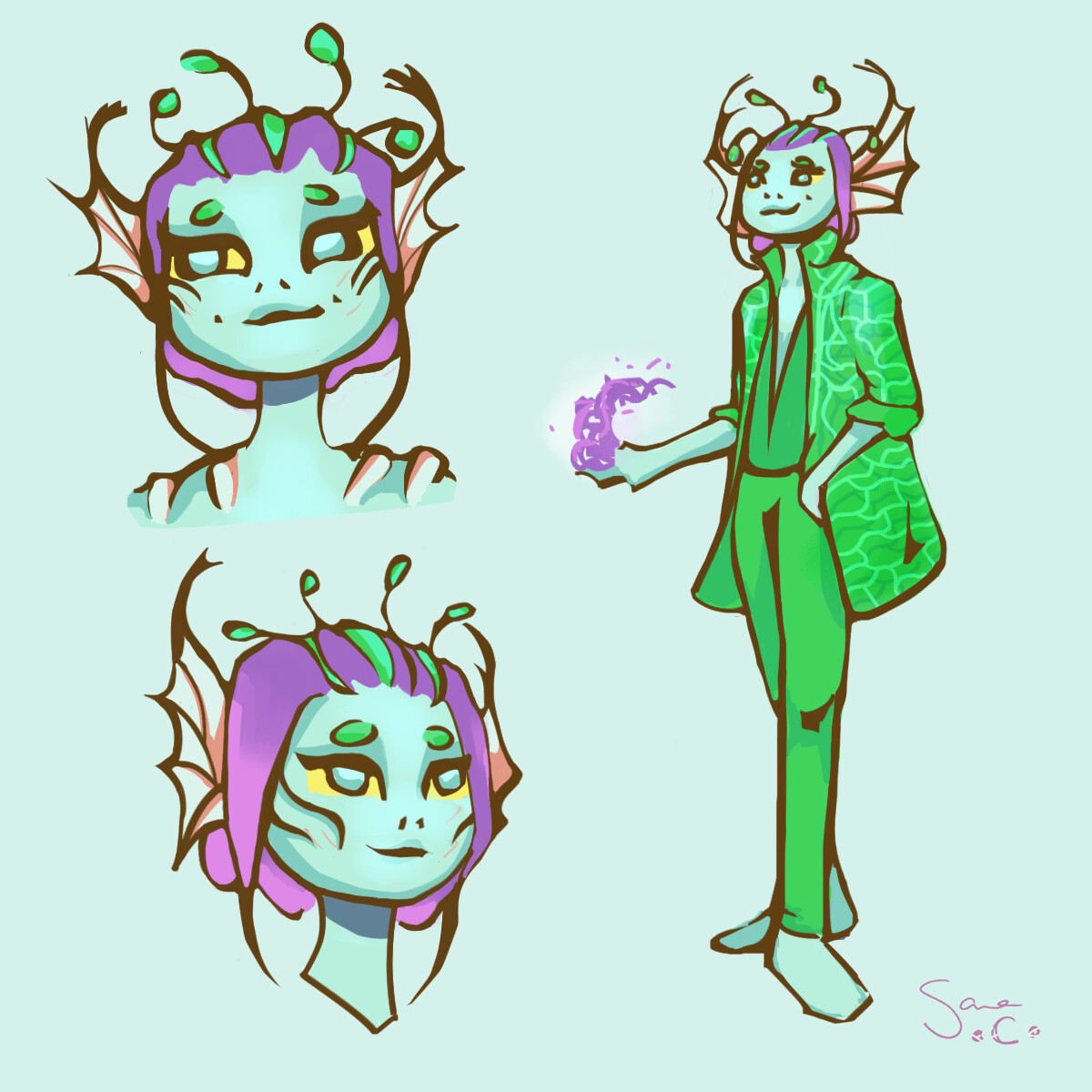 ArtStation - Sea Nymph Concept