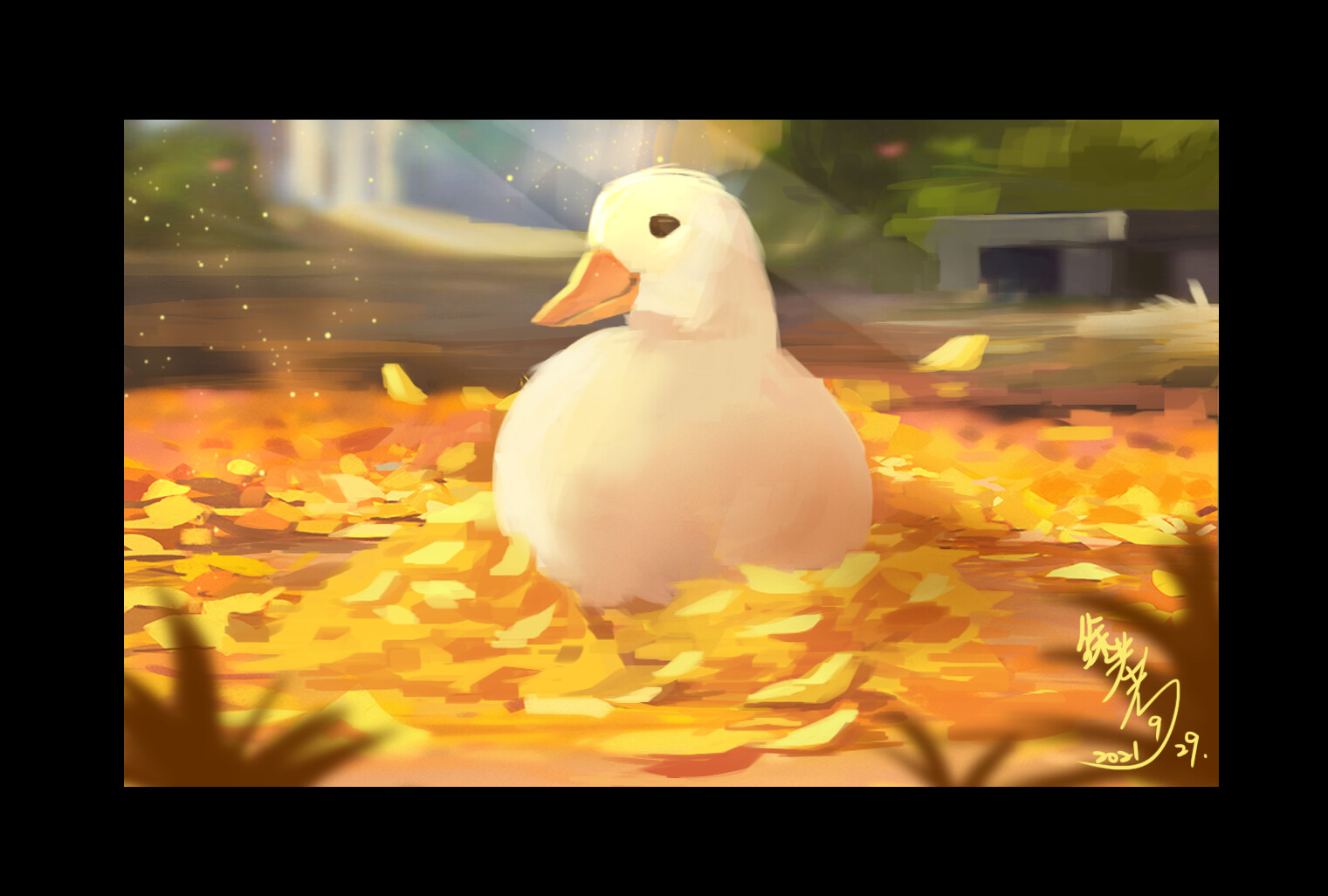 ArtStation - Duck-午後