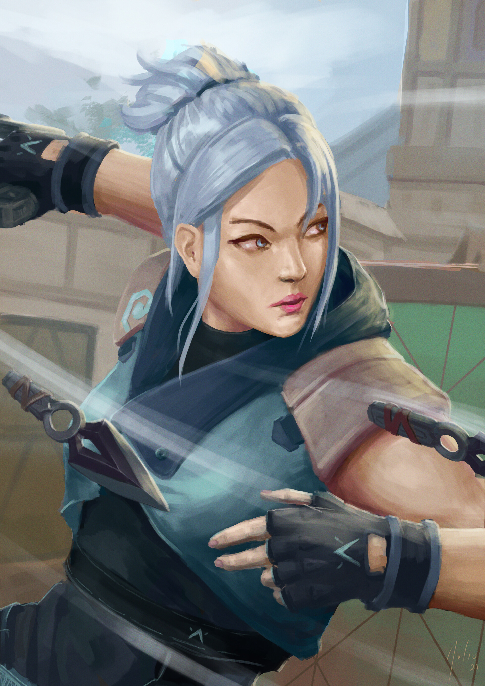 ArtStation - Jett Fanart