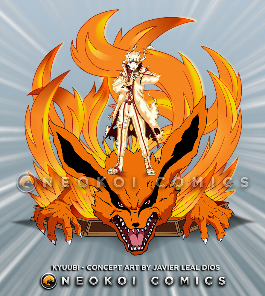 ArtStation - Naruto Kyuubi - Concept Art
