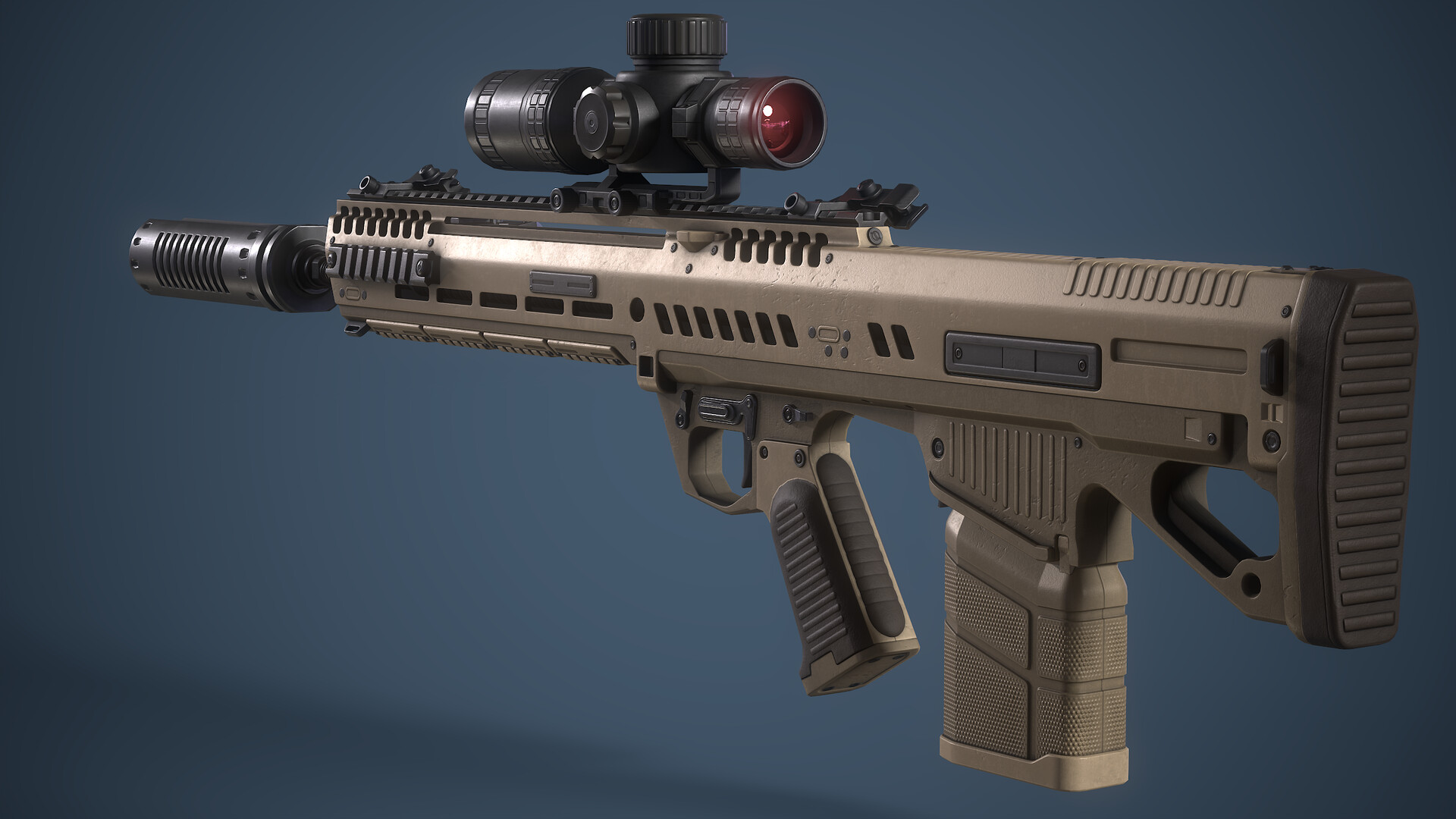 Zviadi Baratashvili - RM 277 Assault Rifle