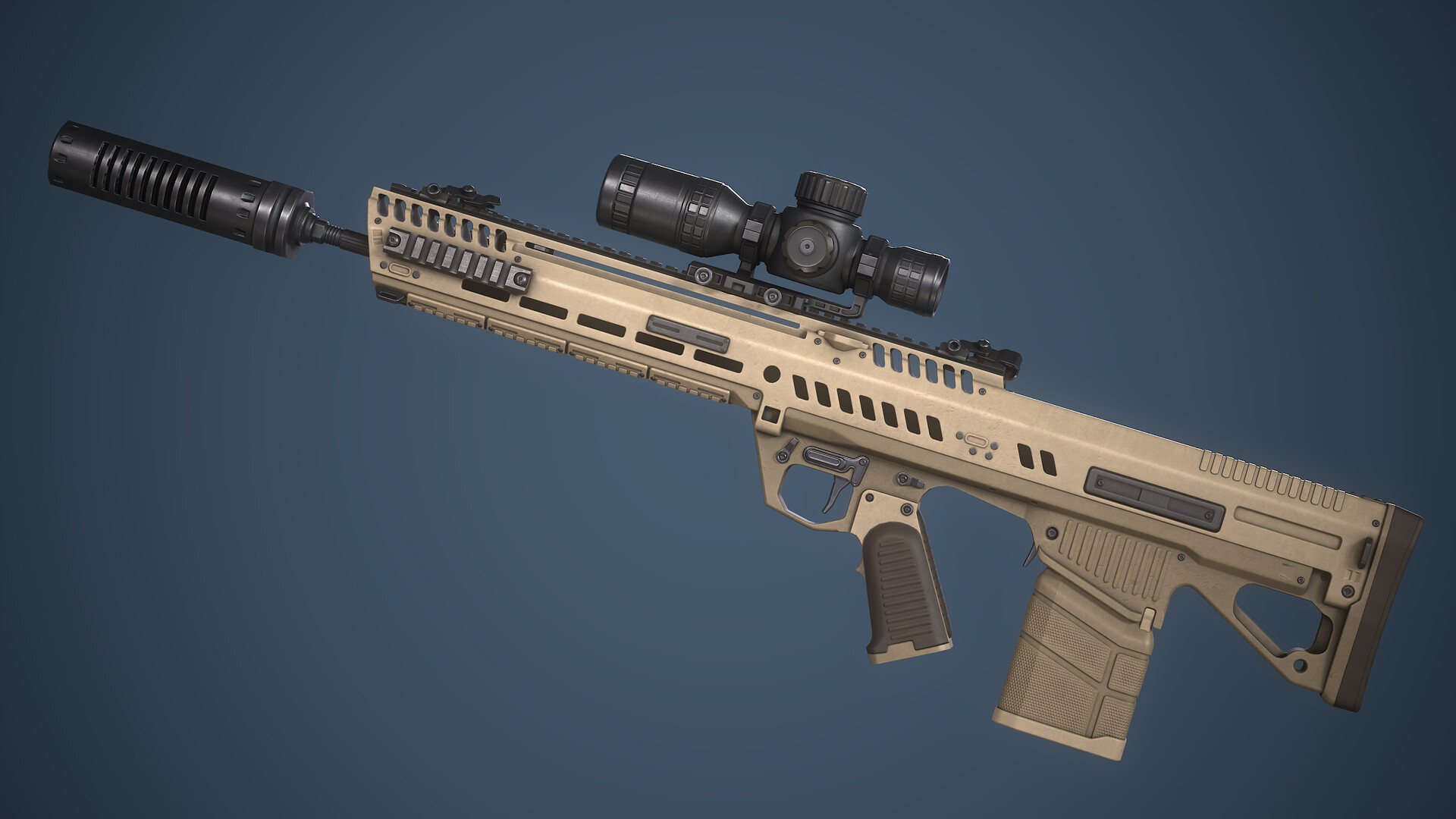 Zviadi Baratashvili - RM 277 Assault Rifle