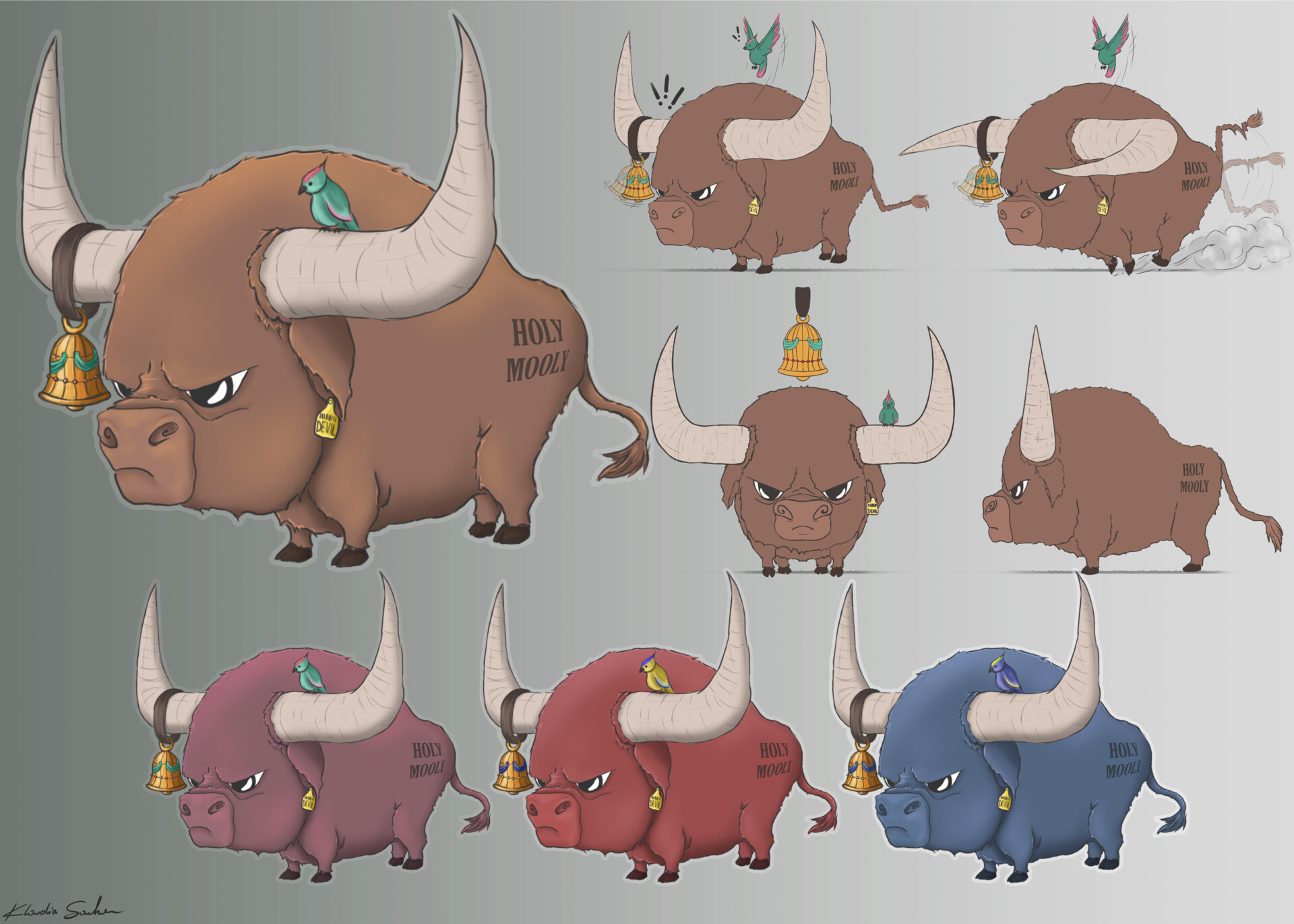 ArtStation - Ox | Concept Art